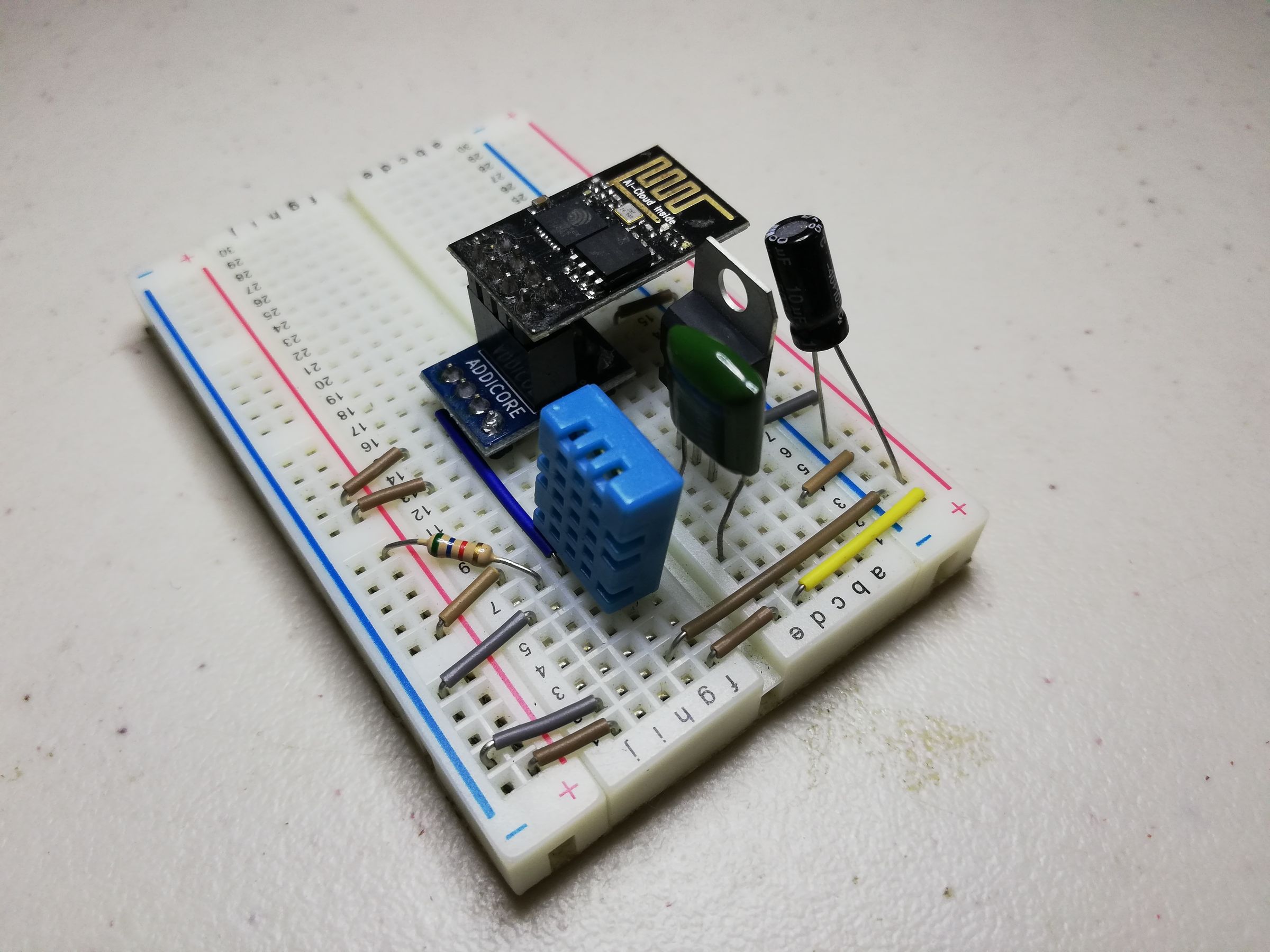 Simplest IoT Temperature and Humidity Meter : 5 Steps (with Pictures) - Instructables