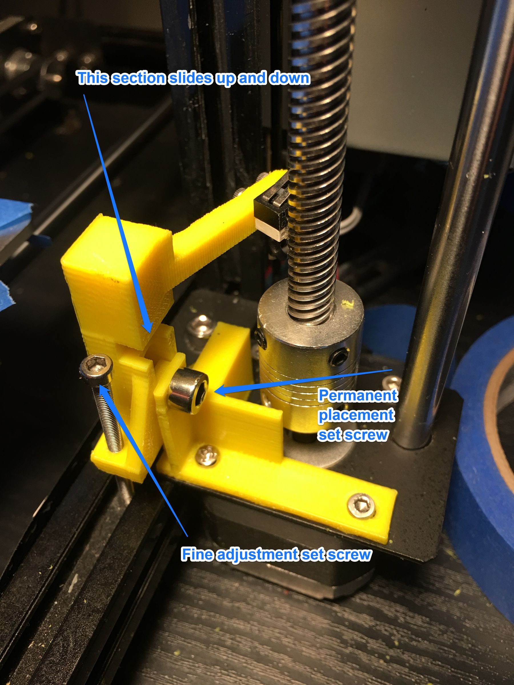 3d Printer Micro Switch Adjustment Mount : 7 Steps (with Pictures ...
