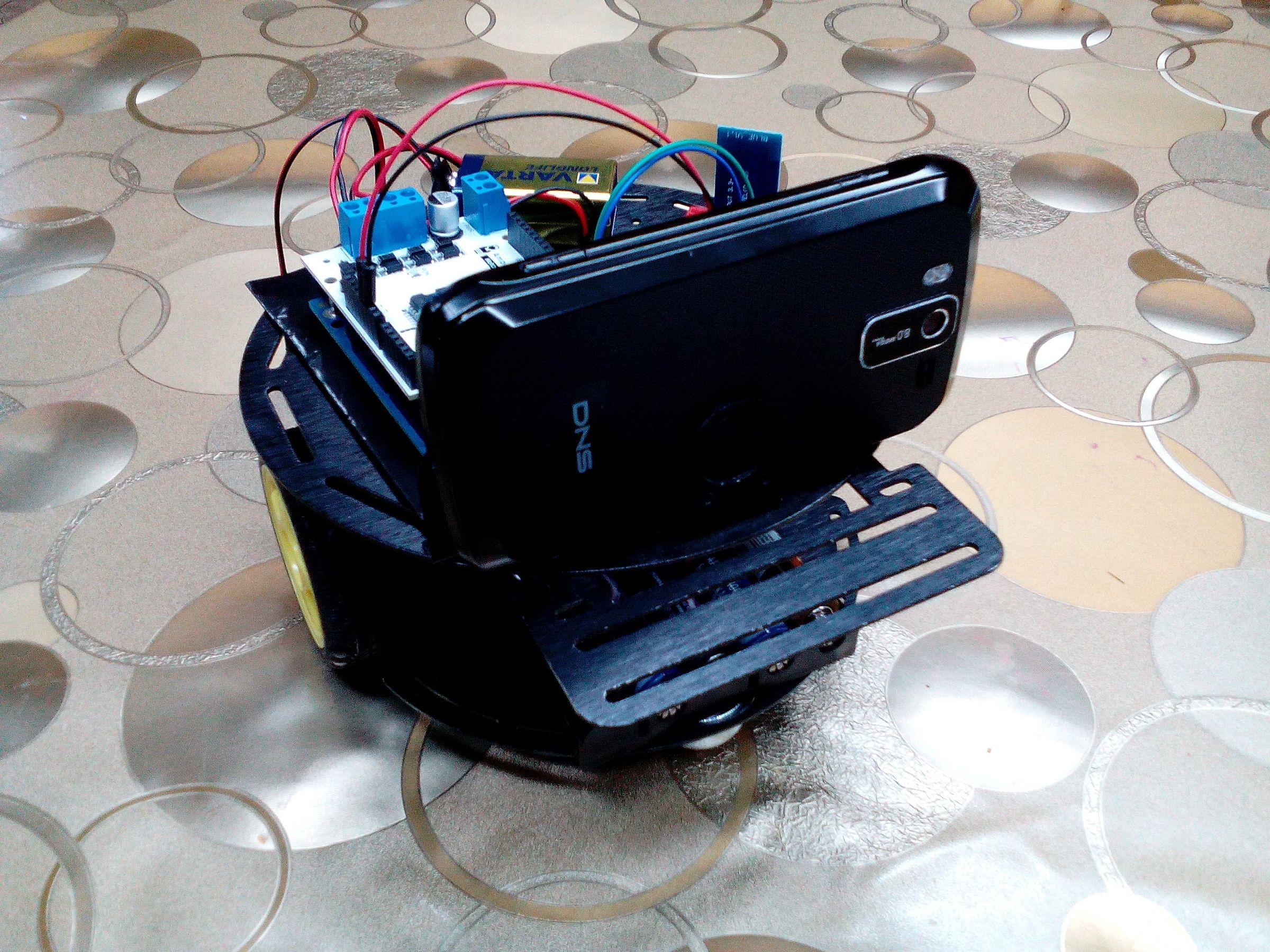Very Simple to Create Arduino Bluetooth Spy Robot With Android ...