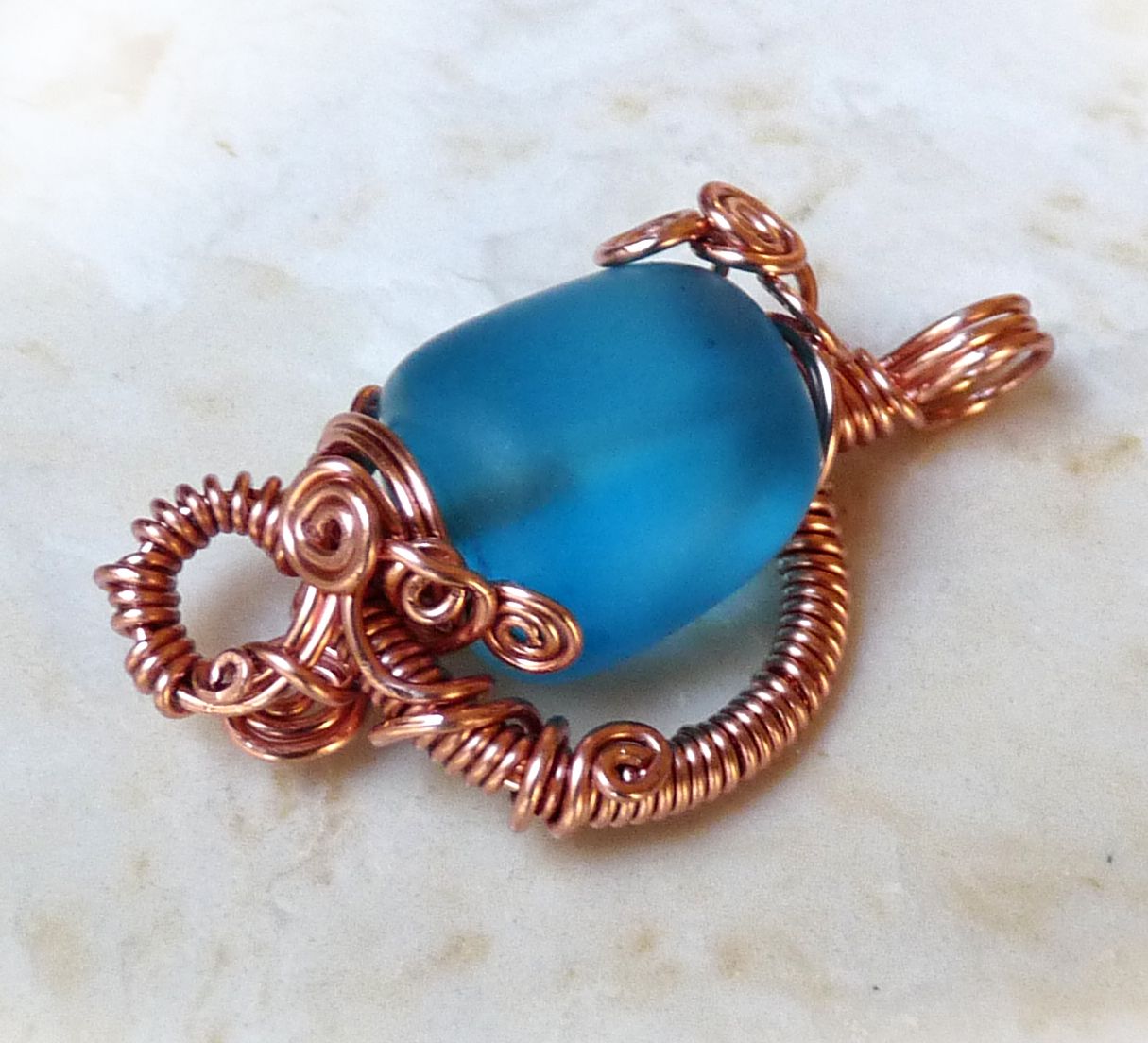 Wire Wrapped Bead Pendant : 14 Steps (with Pictures) - Instructables