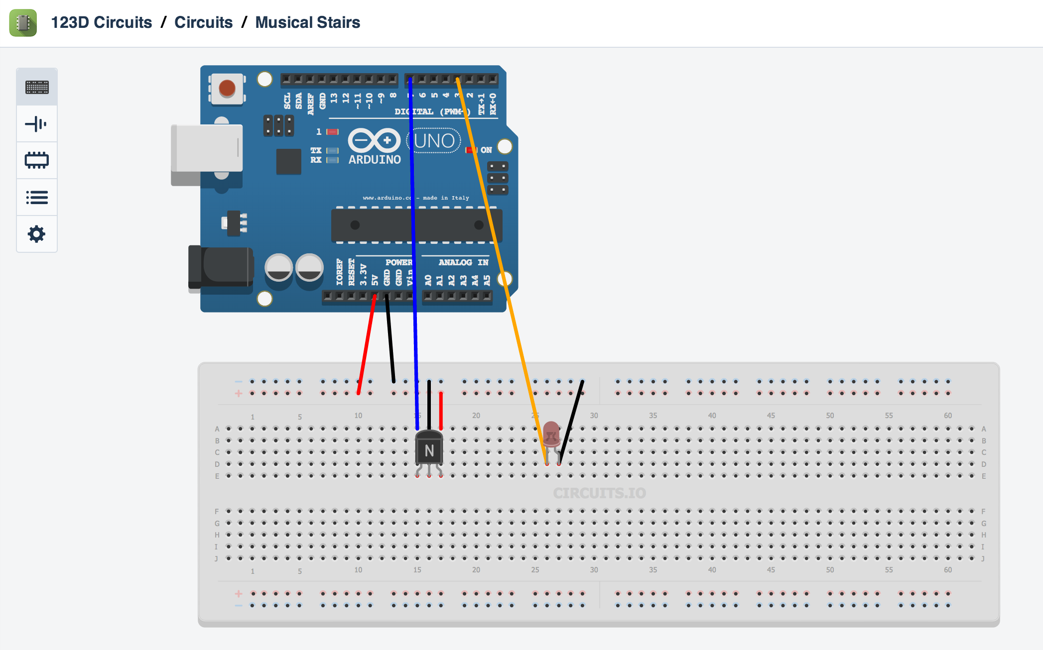 Arduino IR Musical Stairs : 4 Steps (with Pictures) - Instructables