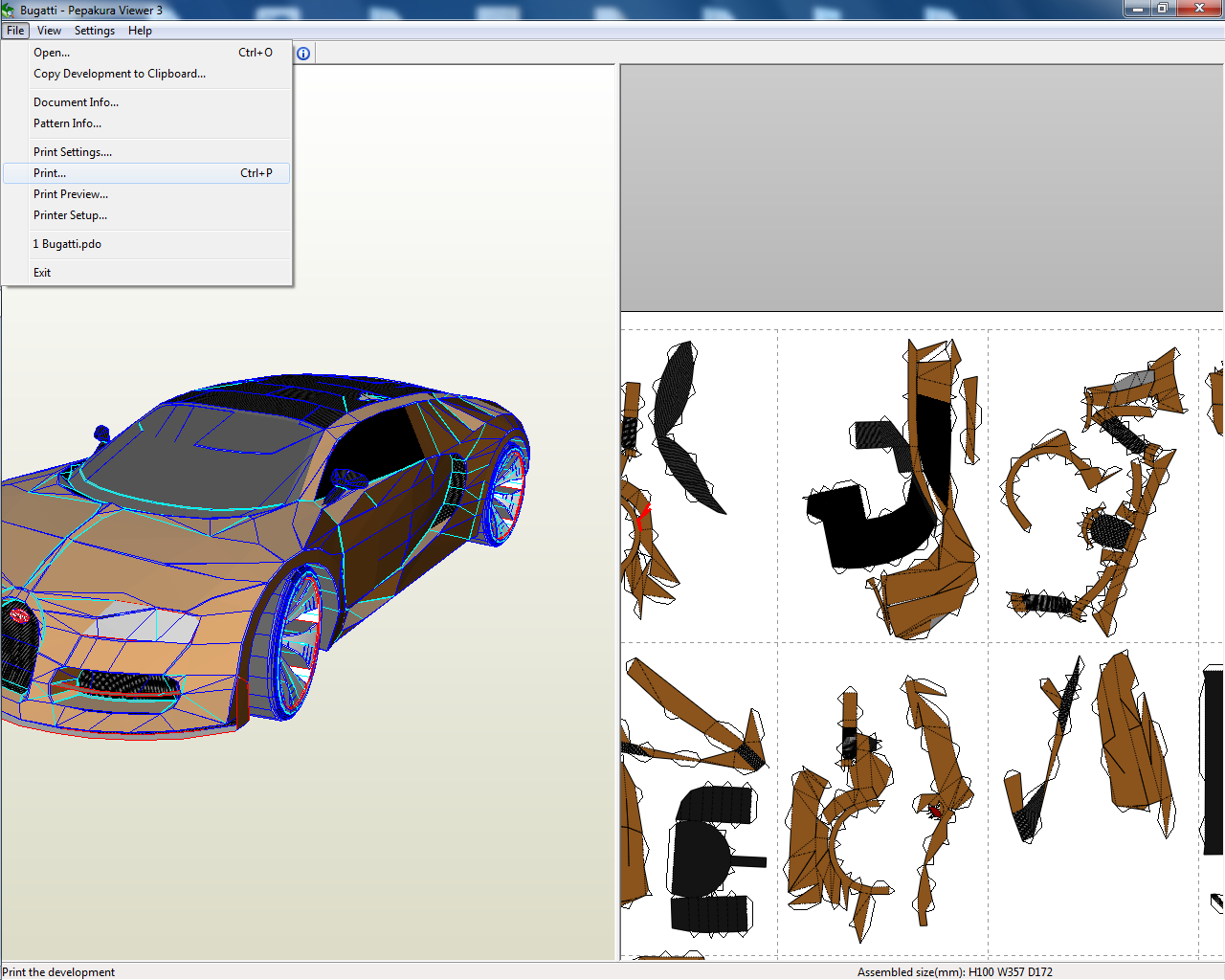 From 3D Models to Paper Models :D : 7 Steps (with Pictures) - Instructables