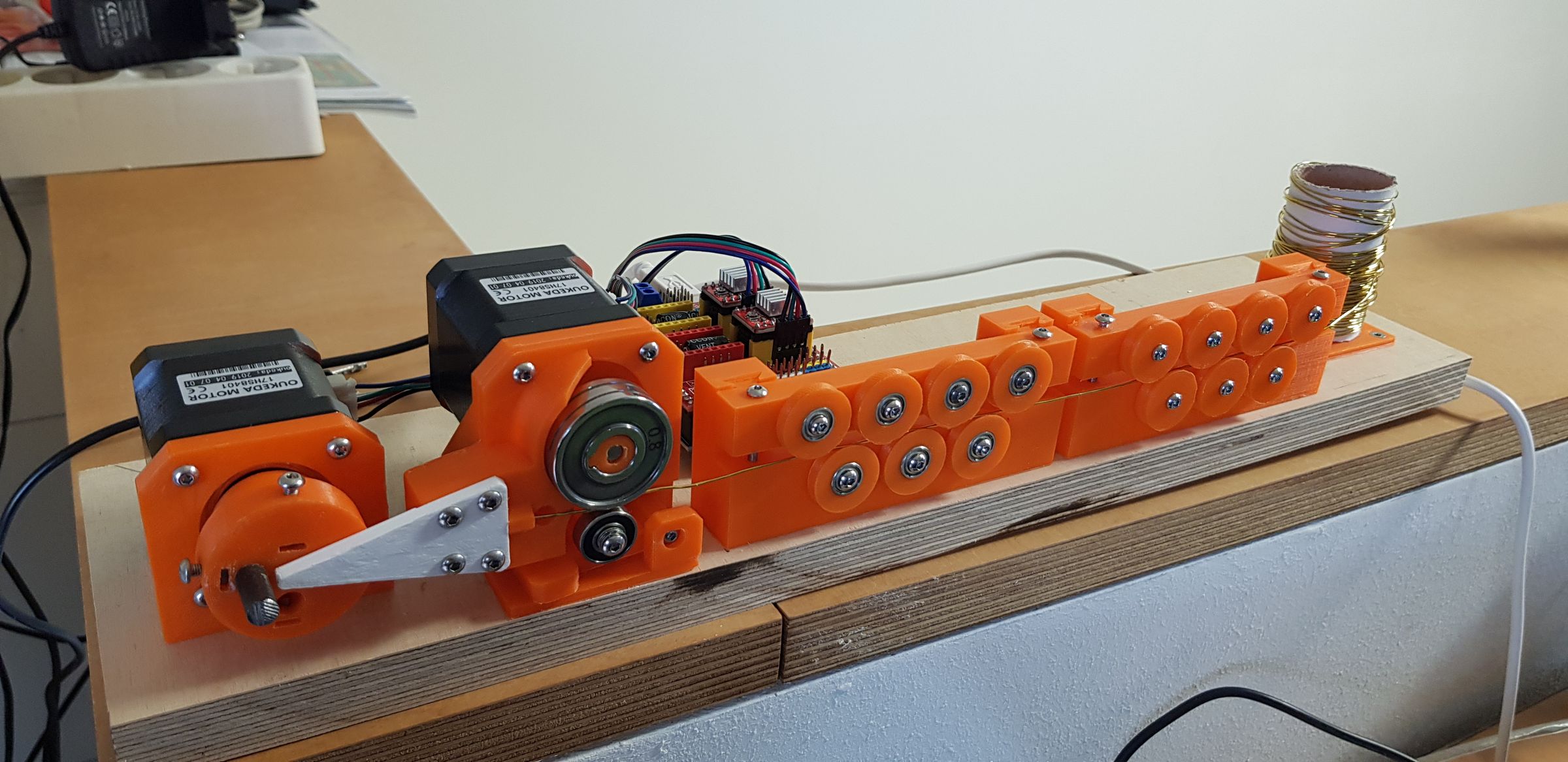 Spring Making / Wire Bending Machine : 11 Steps (with Pictures ...