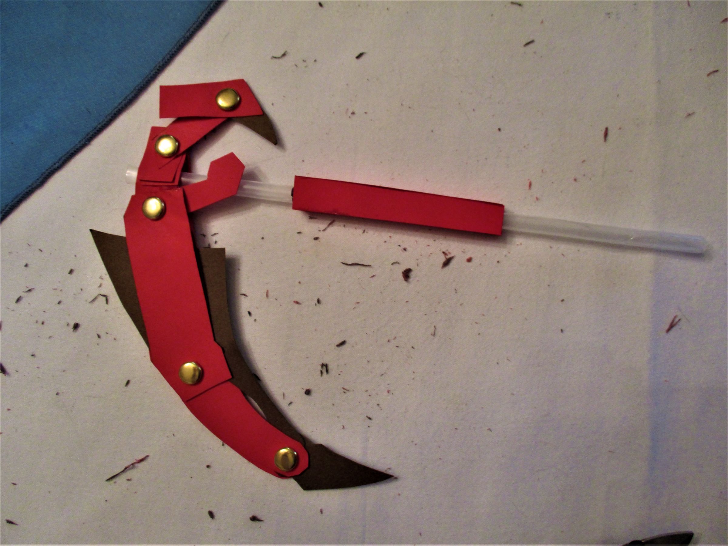 Miniature Transforming Crescent Rose, RWBY Scythe : 10 Steps ...