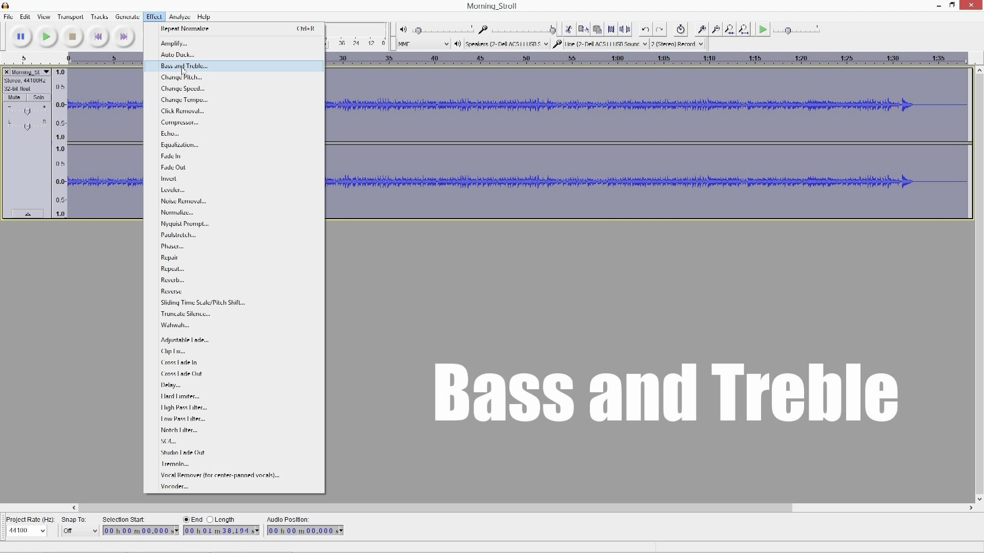 How to Bass Boost Songs With Audacity : 5 Steps - Instructables
