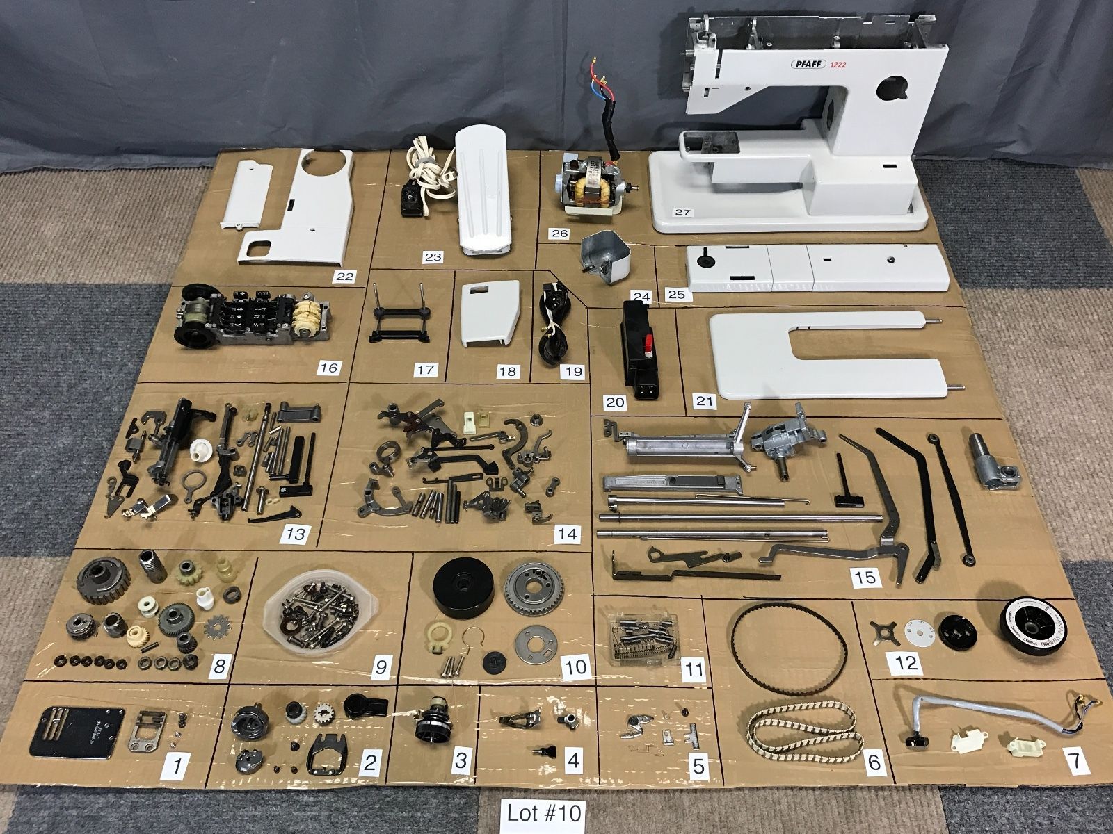 Replacing the Light Switch on a Pfaff 1200 Sewing Machine : 5 Steps ...