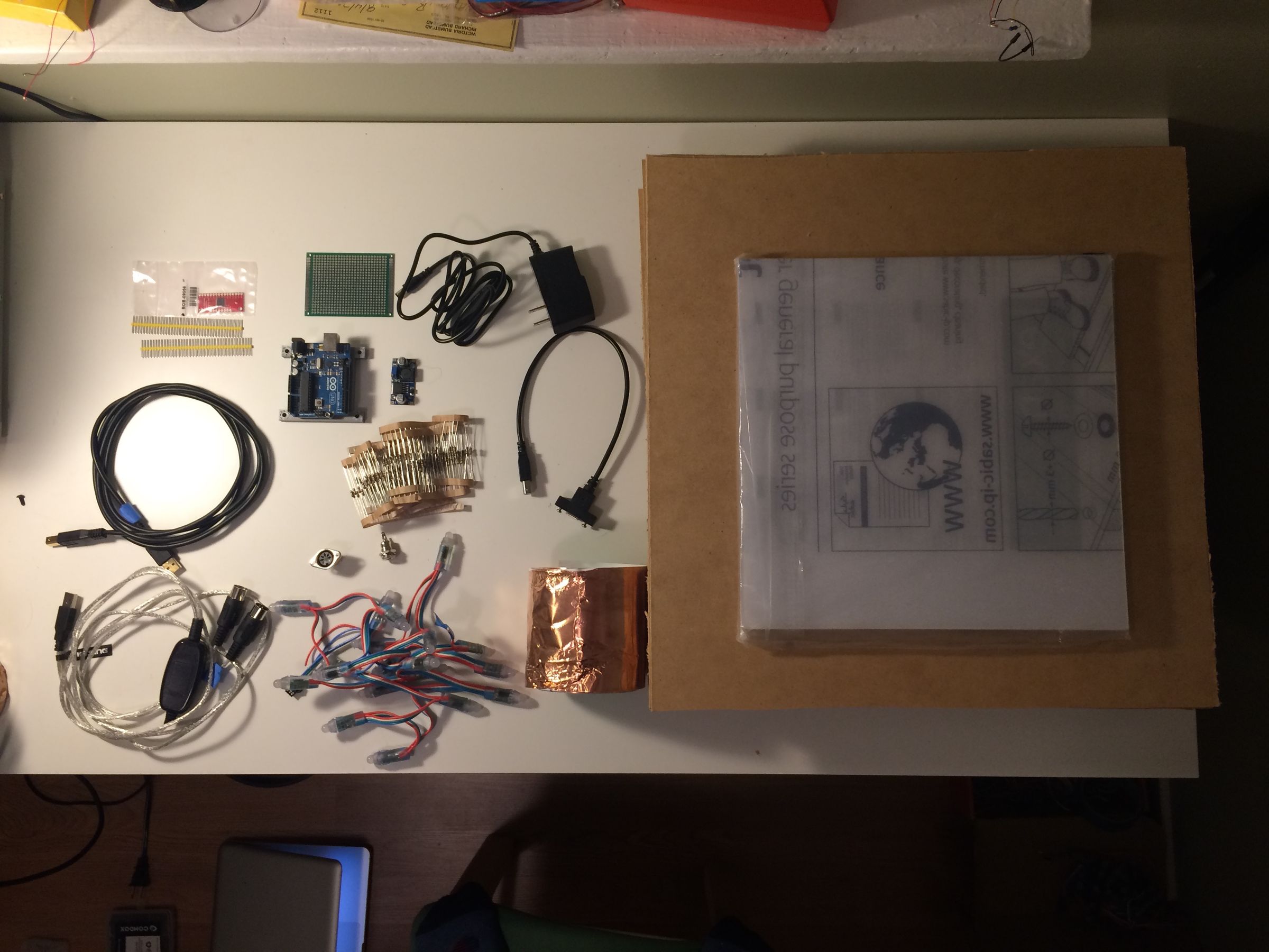 LED Eclipse With Touch Sensors and MIDI : 9 Steps (with Pictures ...