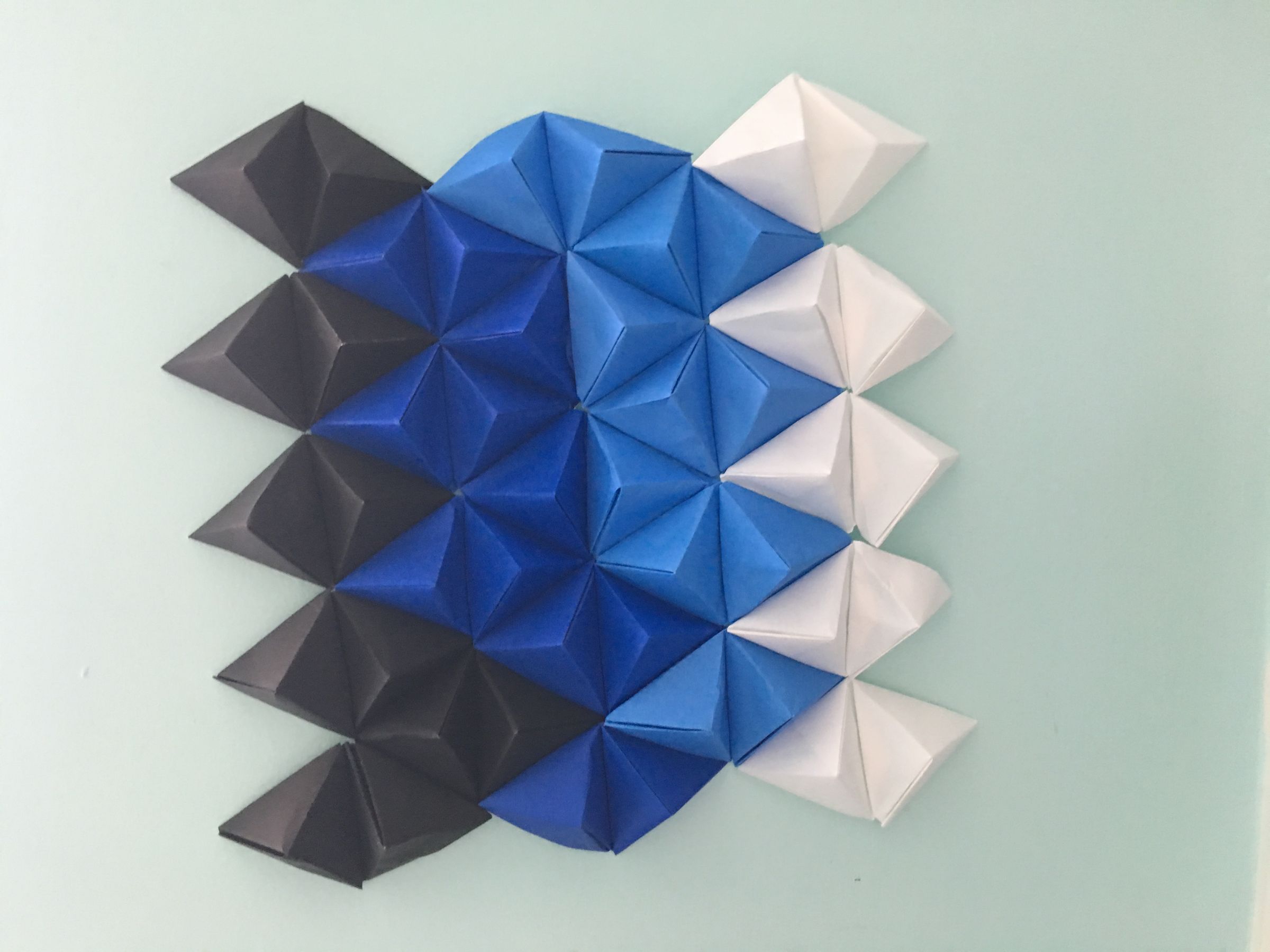 Paper Triangle Origami
