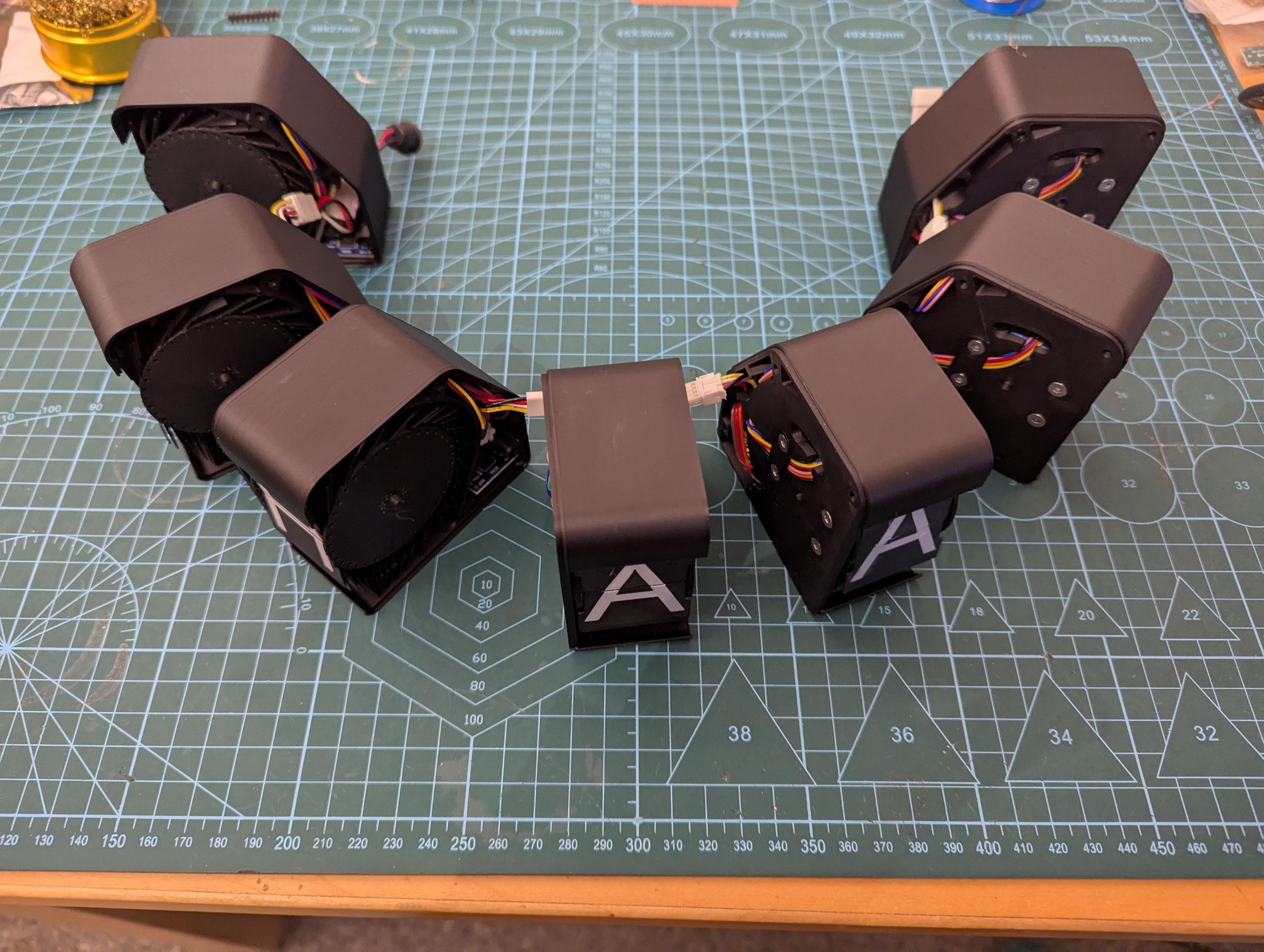 Split Flap Display - (3D Printed, Modular, Compact & Enclosed, With Web Interface) : 7 Steps ...