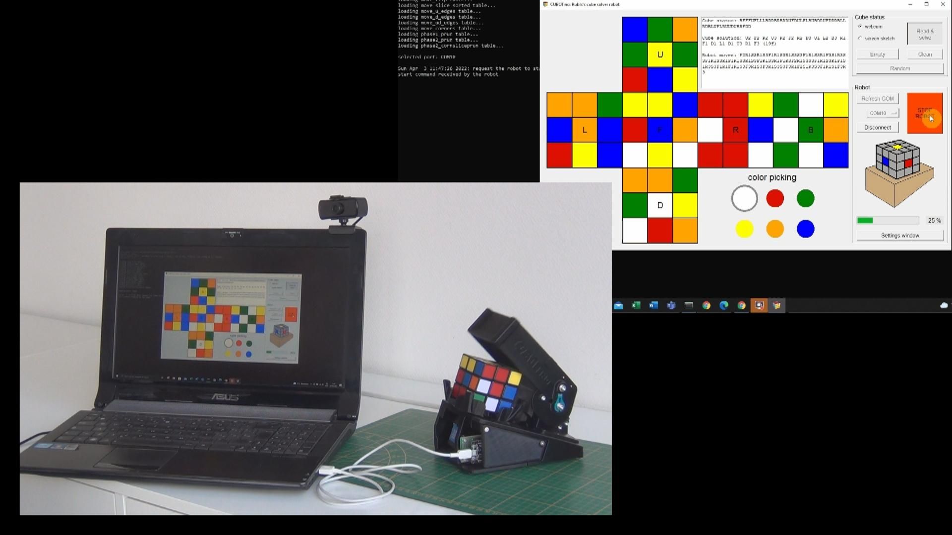 CUBOTino: a Small, Simple, 3D Printed, Inexpensive Rubik's Cube Solver ...
