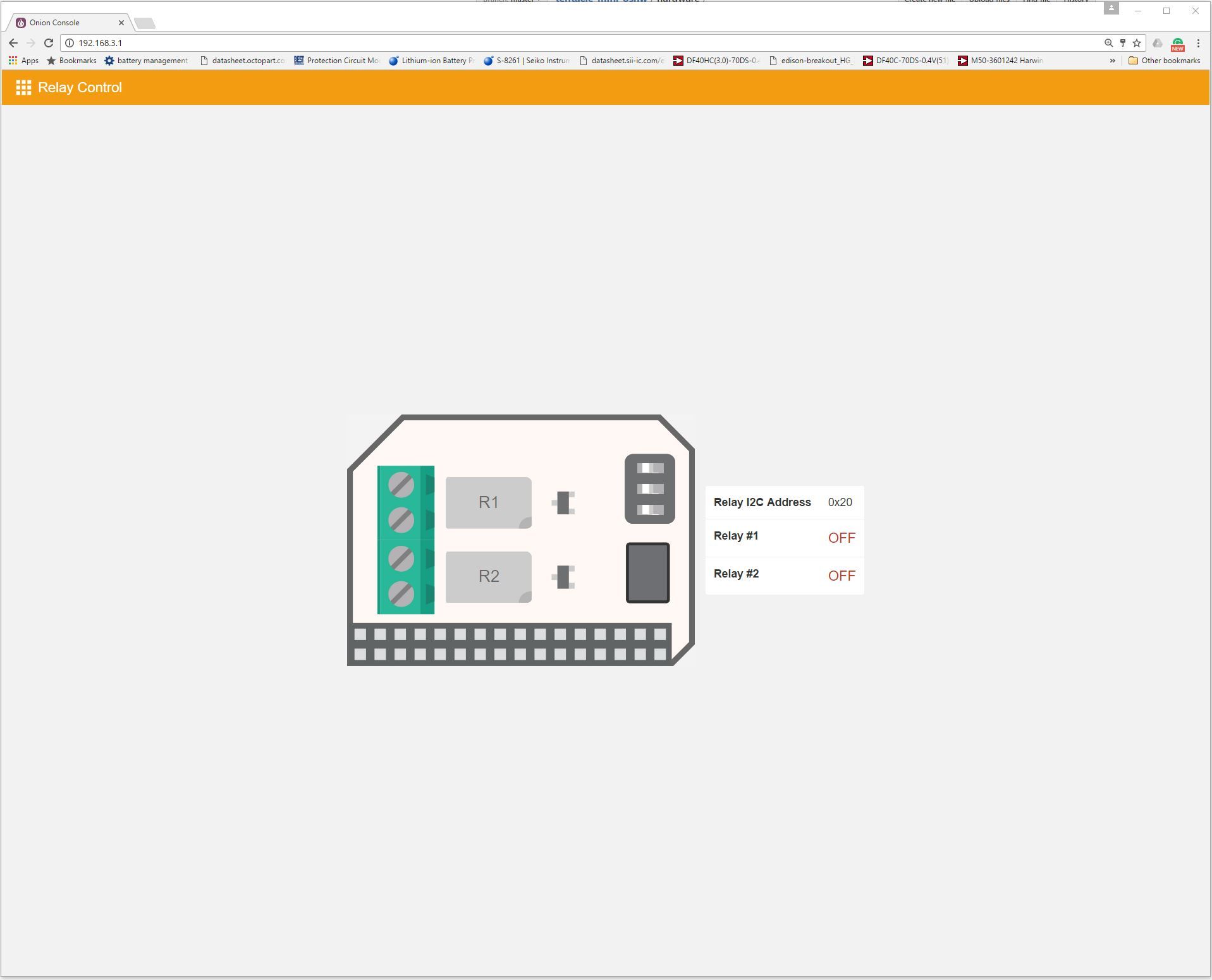 WebApp Controlled Relay Using Onion Omega 2 & 1 - Instructables