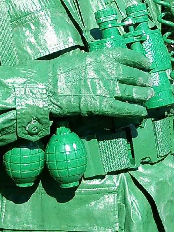 How To Make A Green Army Man Costume