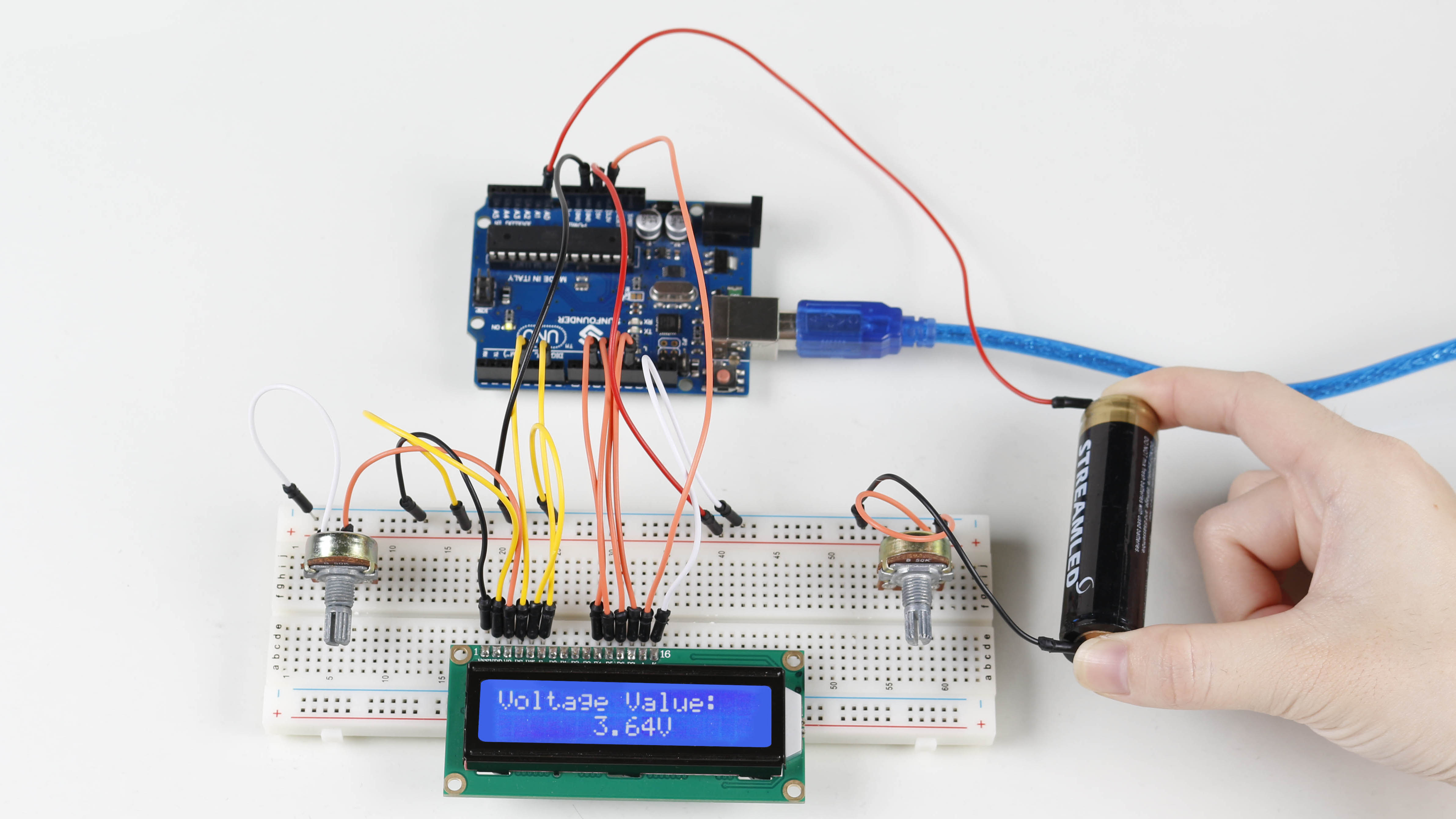 How to Make a 5V Voltmeter With Arduino : 8 Steps (with Pictures ...