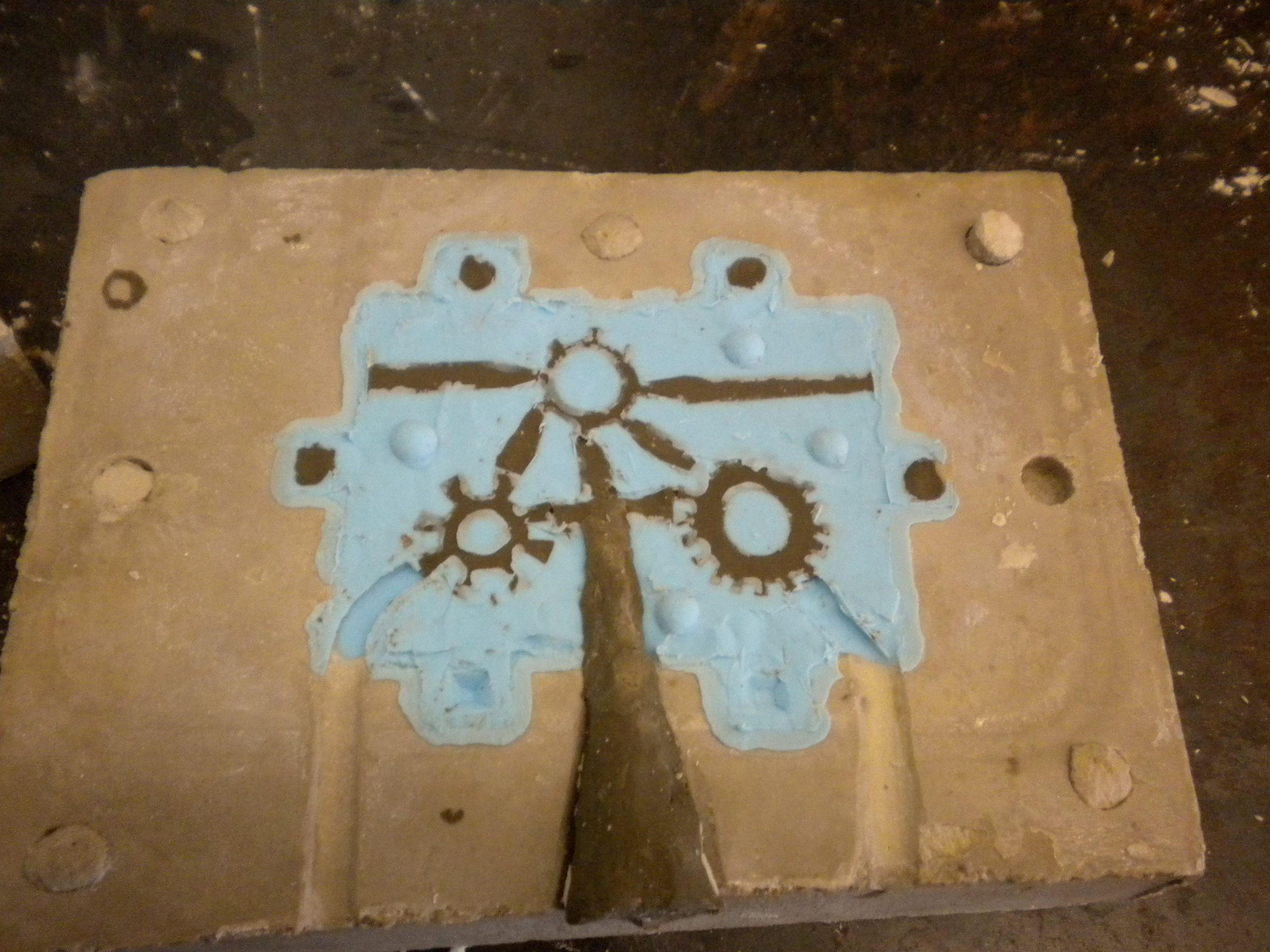 Making a Silicone and Ultracal Matrix Mold : 20 Steps - Instructables