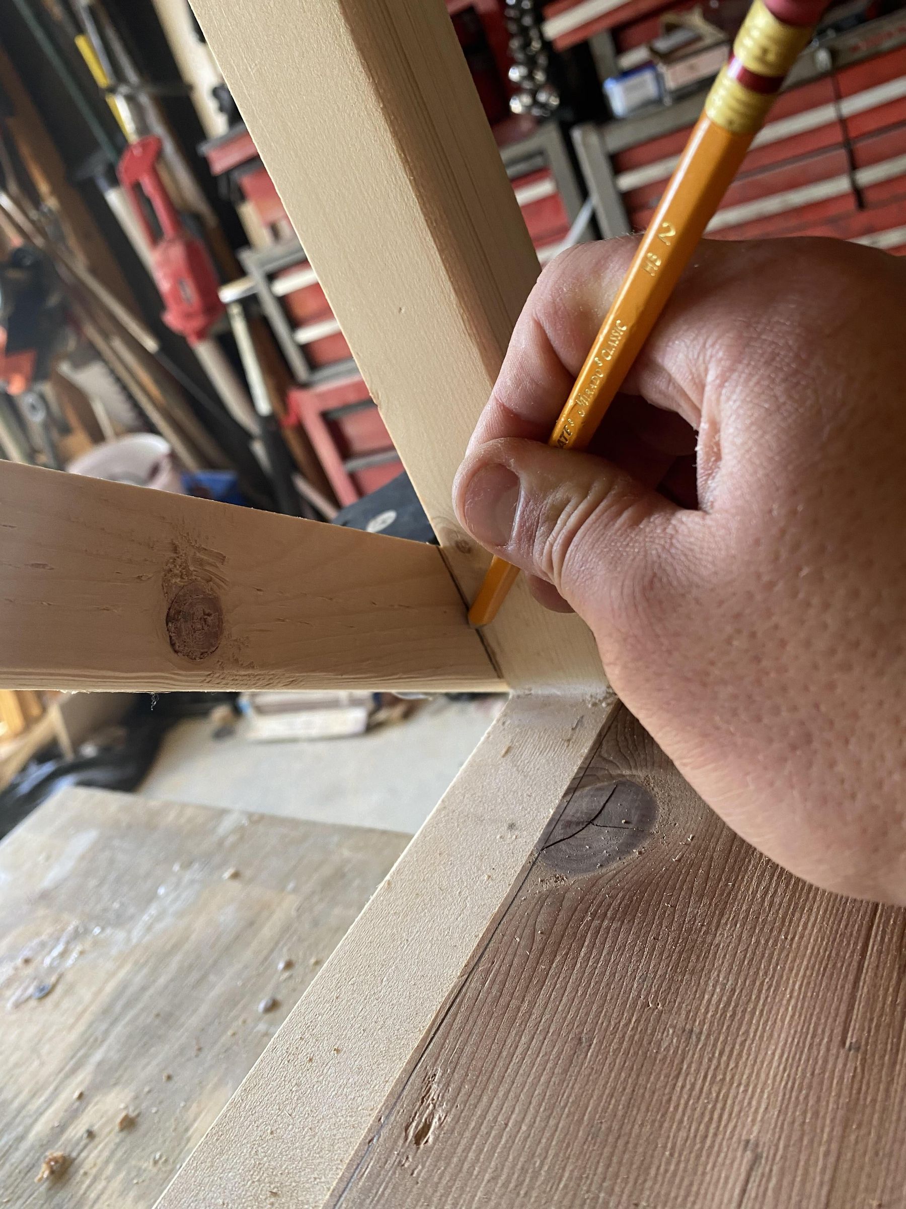 Chevron Farmhouse Coffee and End Tables : 16 Steps (with Pictures ...