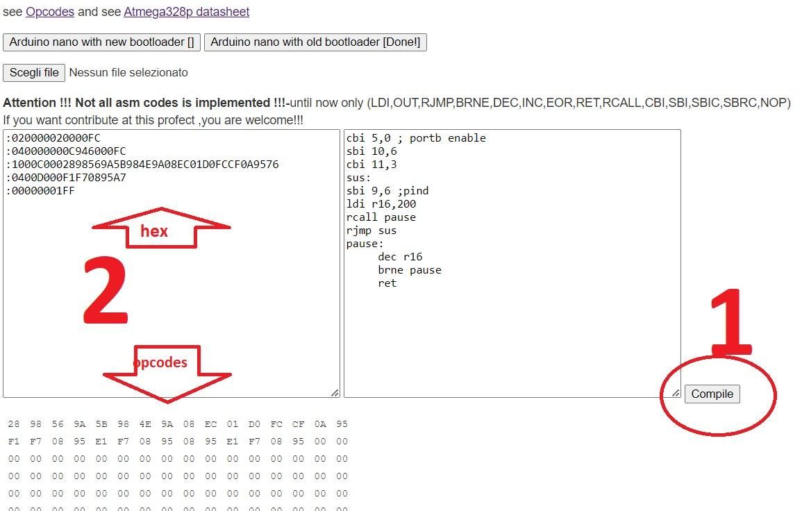 Command Stepper Motor With Arduino Assembler Avr Code : 6 Steps ...