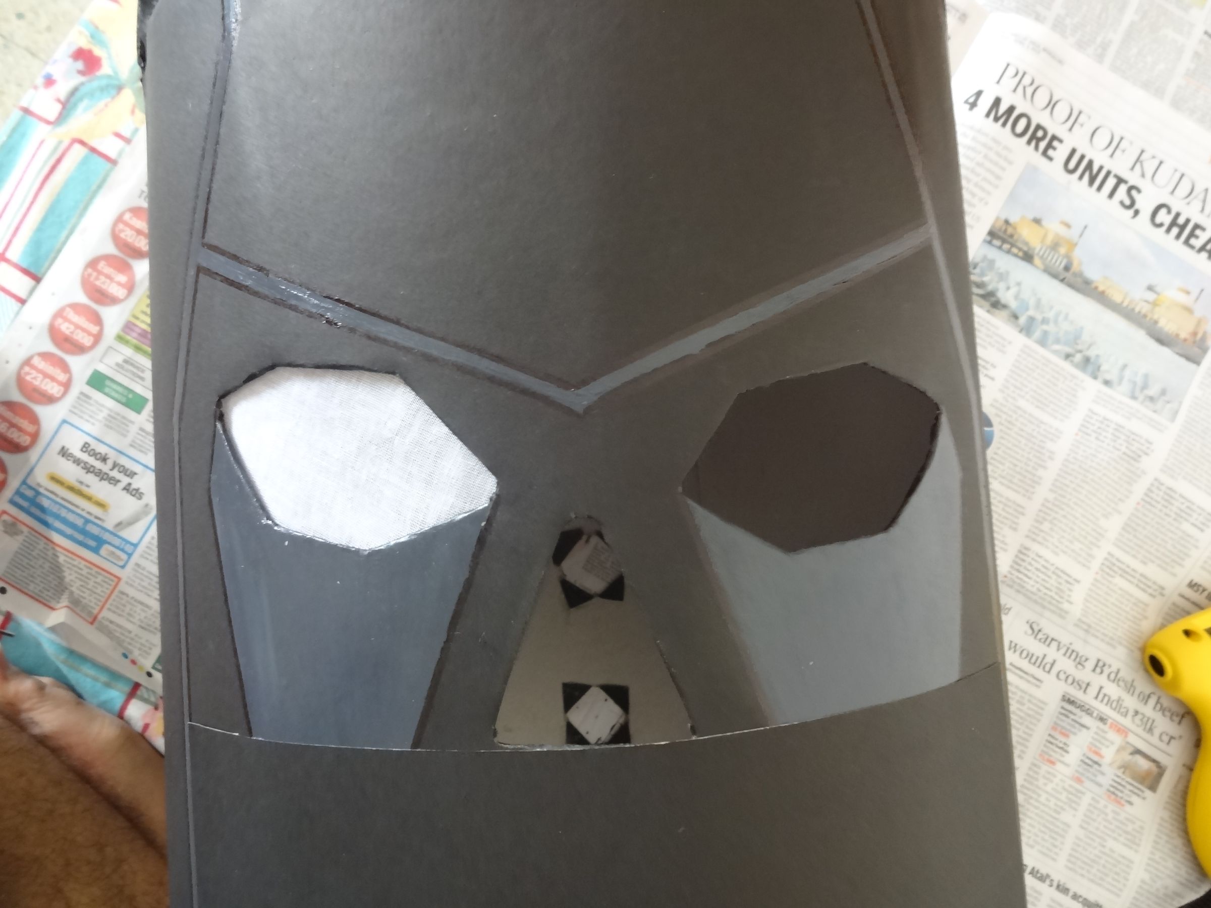 Cardboard Lego Batman Cosplay : 10 Steps (with Pictures) - Instructables