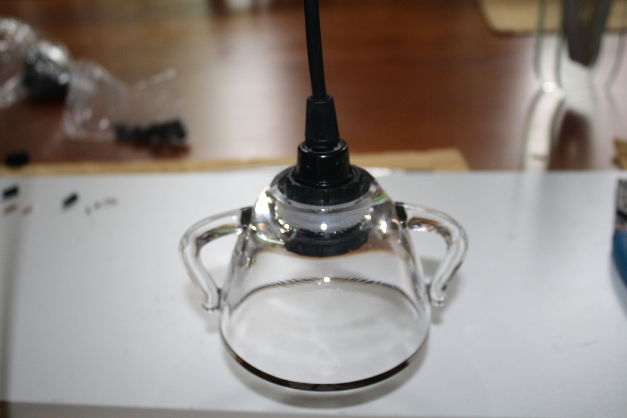 Tea Light for Two -- Make Your Own Pendant Light From a Tea Set : 8 ...