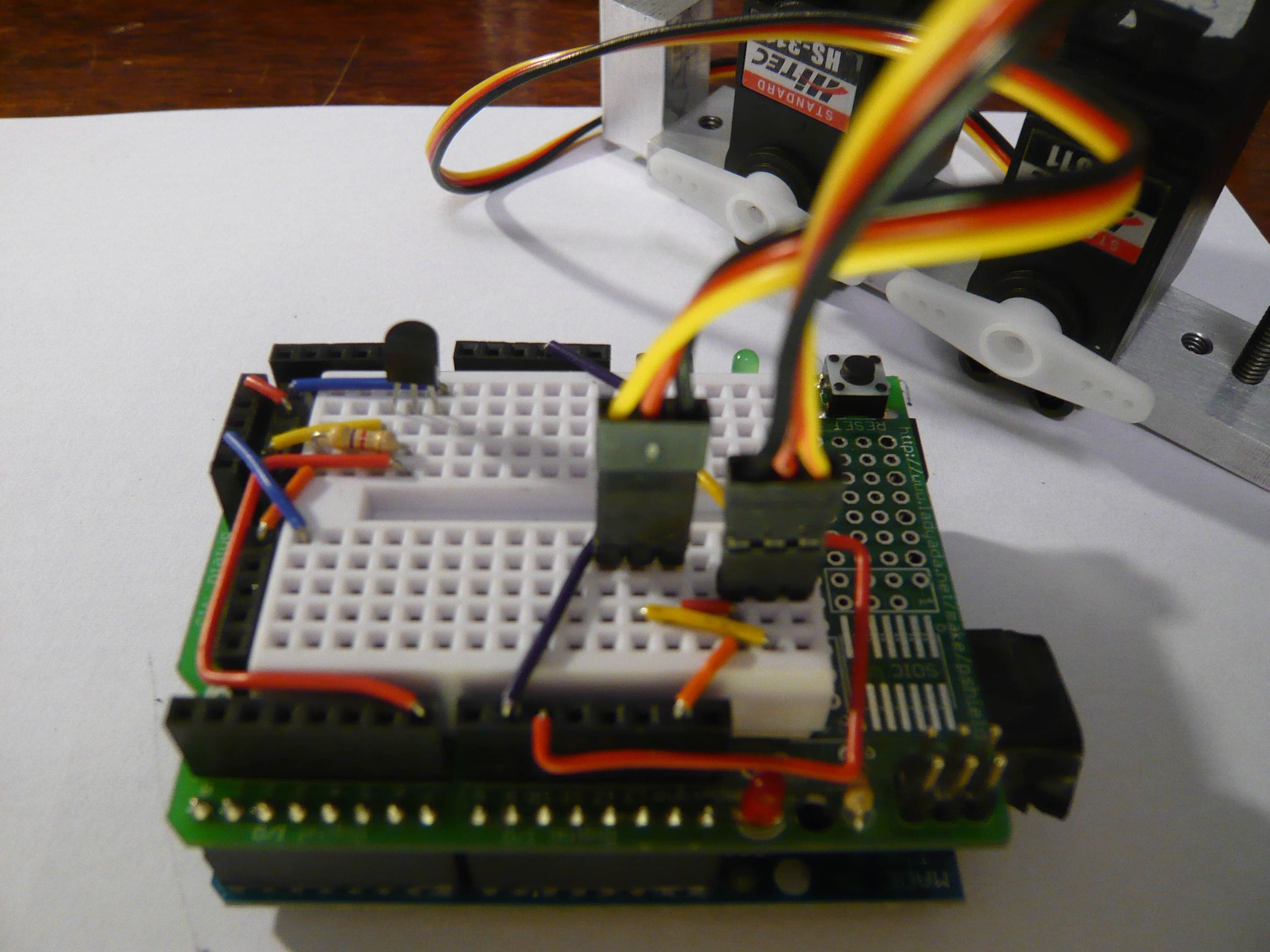 Arduino HVAC Servo Thermostat/Controller : 5 Steps (with Pictures ...