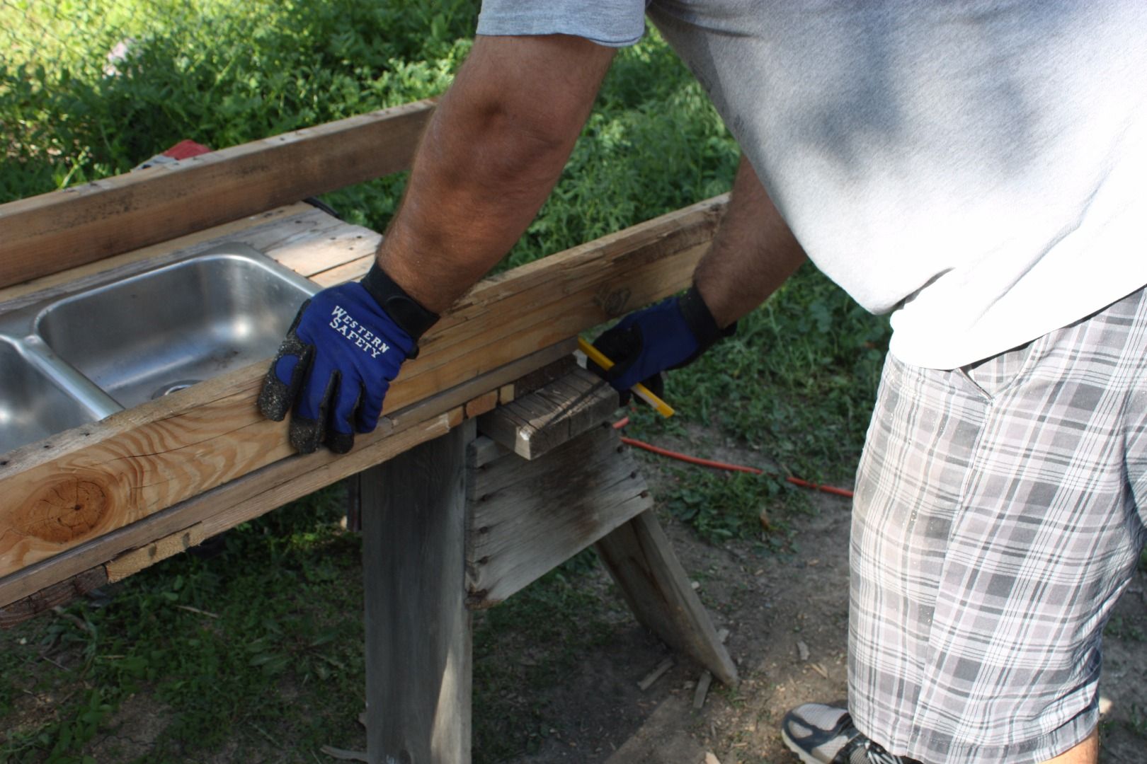 Garden Wash Basin Out of Pallets : 10 Steps (with Pictures) - Instructables