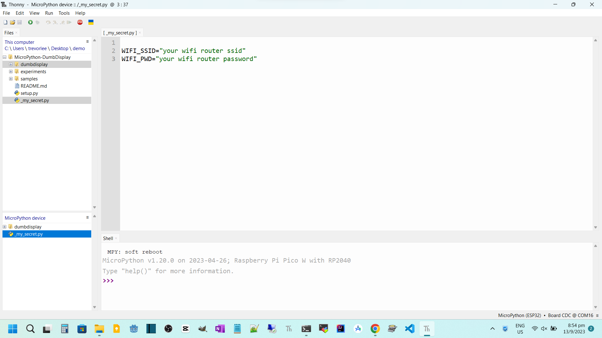 Respberry Pi Pico W Generating Tones With Programmable I/O (PIO) Using ...