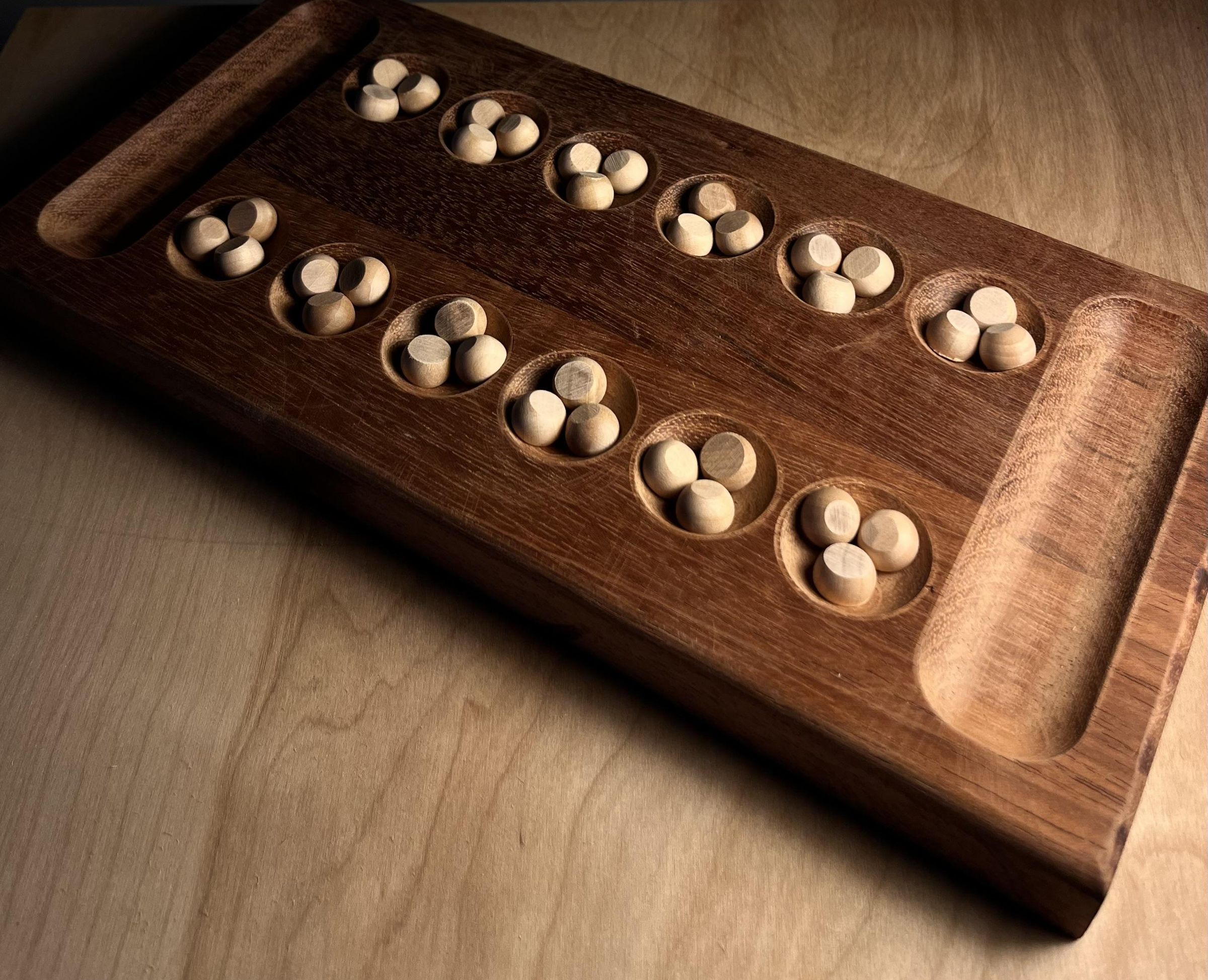 How to Make a Mancala Board Game : 7 Steps (with Pictures) - Instructables