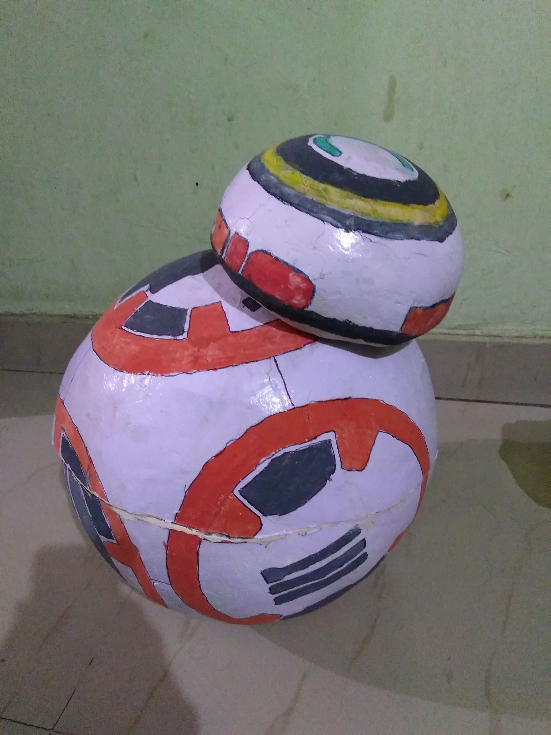 Life-Sized DIY BB-8 Droid Less Than $15 : 28 Steps (with Pictures ...