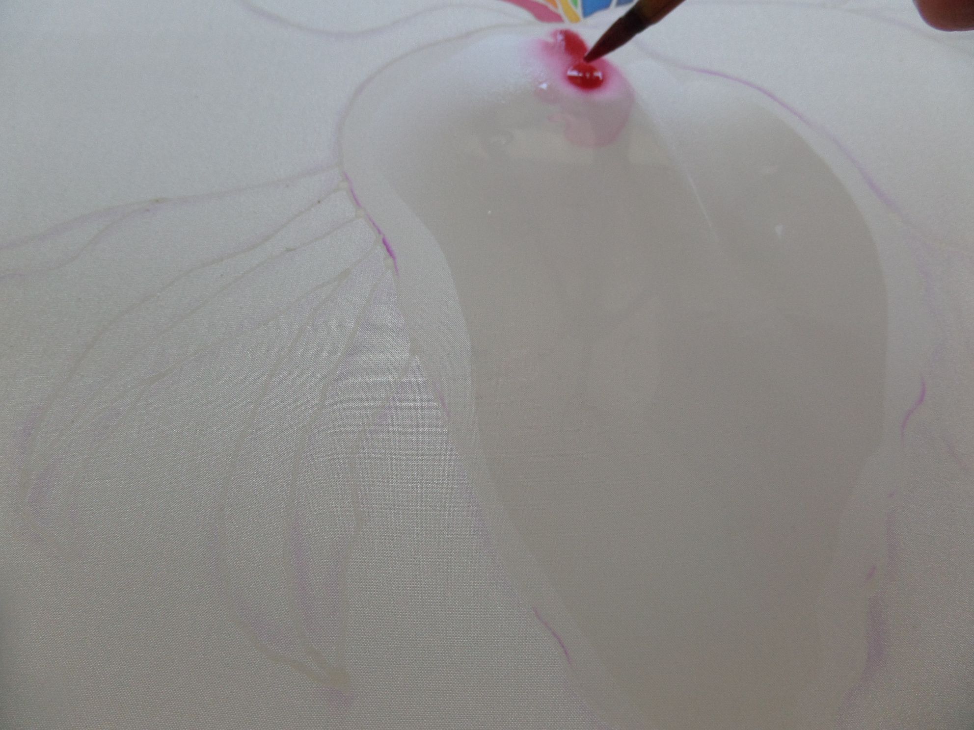 'Rainbow Lily' Silk Painting : 11 Steps (with Pictures) - Instructables