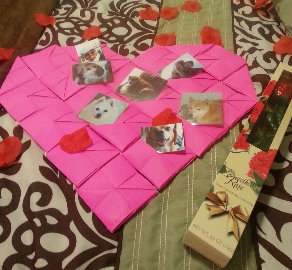 Valentines Origami Heart/photo Holder - Instructables