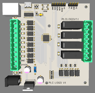 PLC LOGO V1 SMD : 8 Steps - Instructables