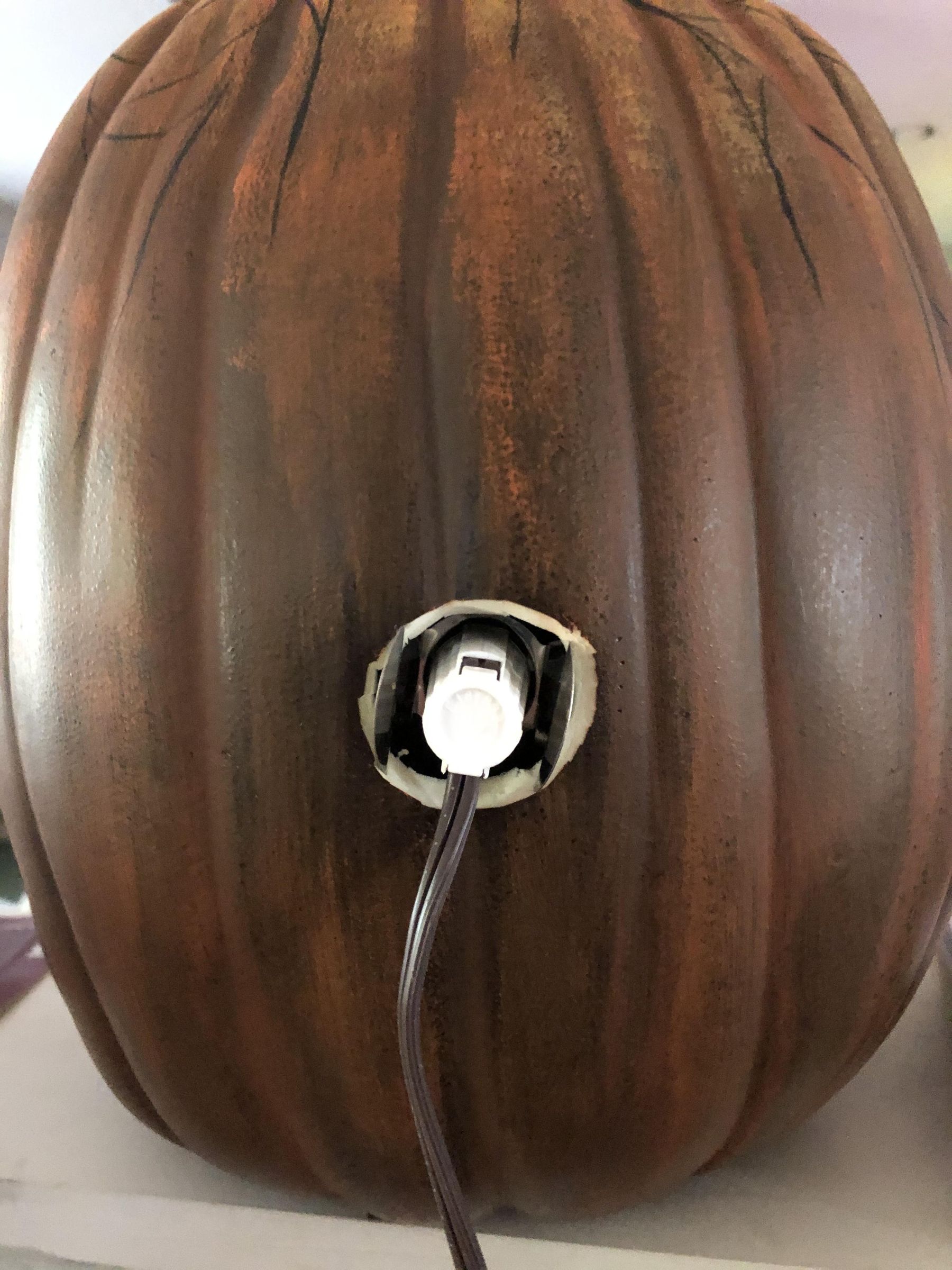 Pumpkin Spider Web Clock : 6 Steps (with Pictures) - Instructables