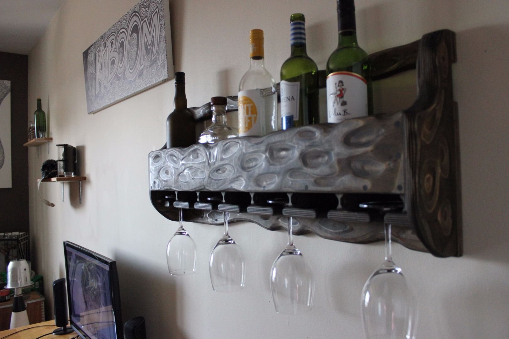 DIY Wine Shelf : 12 Steps (with Pictures) - Instructables