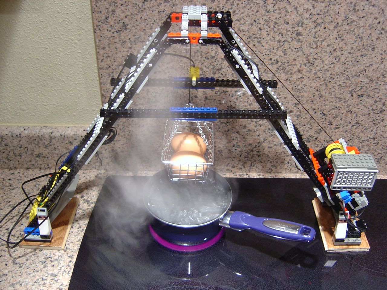 Egglift: an Automatic LEGO Egg Cooker : 7 Steps (with Pictures ...