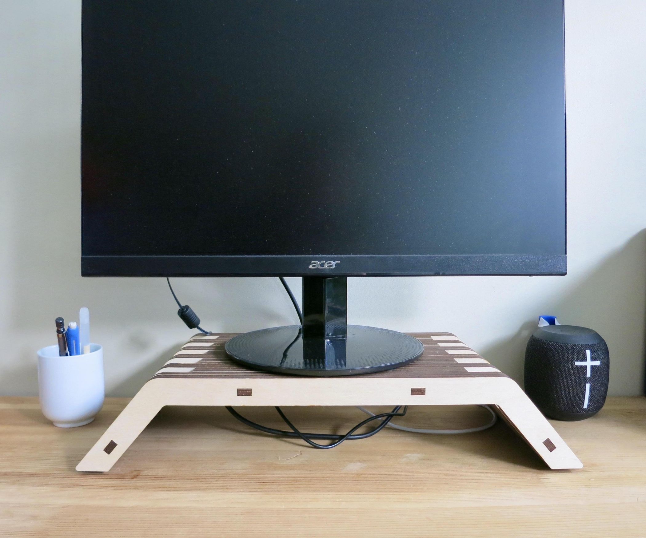 Layered Plywood Monitor Stand : 6 Steps (with Pictures) - Instructables