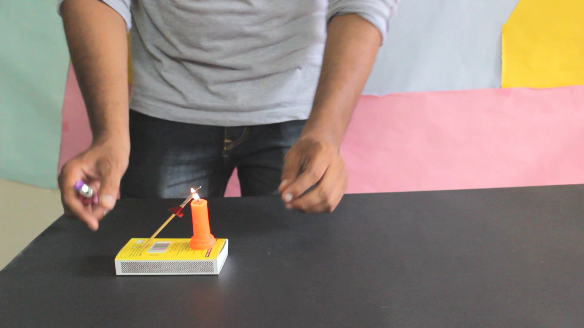 Make a Mini Matchstick Rocket With Matchstick Head and Launcher : 7 ...