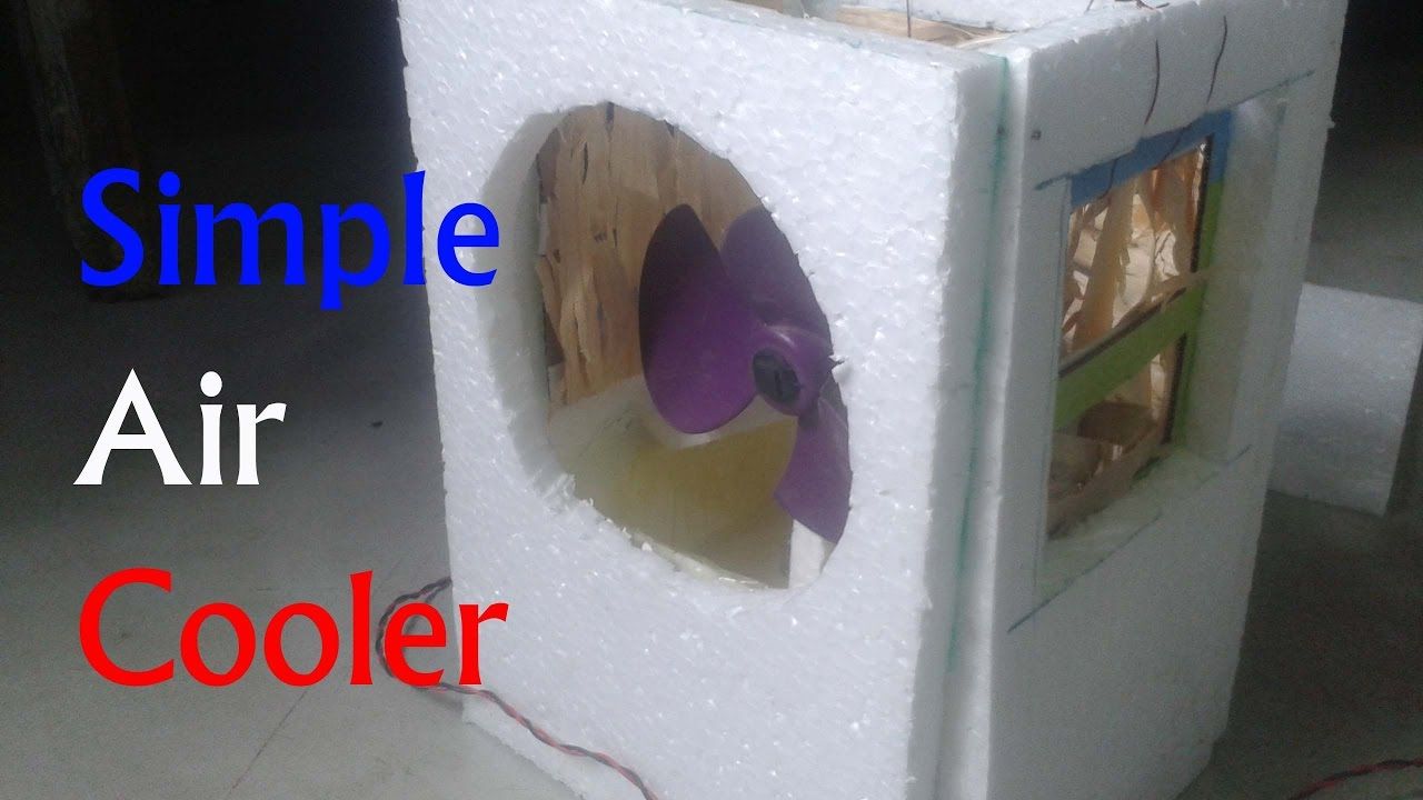 How to Make a Simple Air Cooler - Low Cost : 3 Steps (with Pictures ...