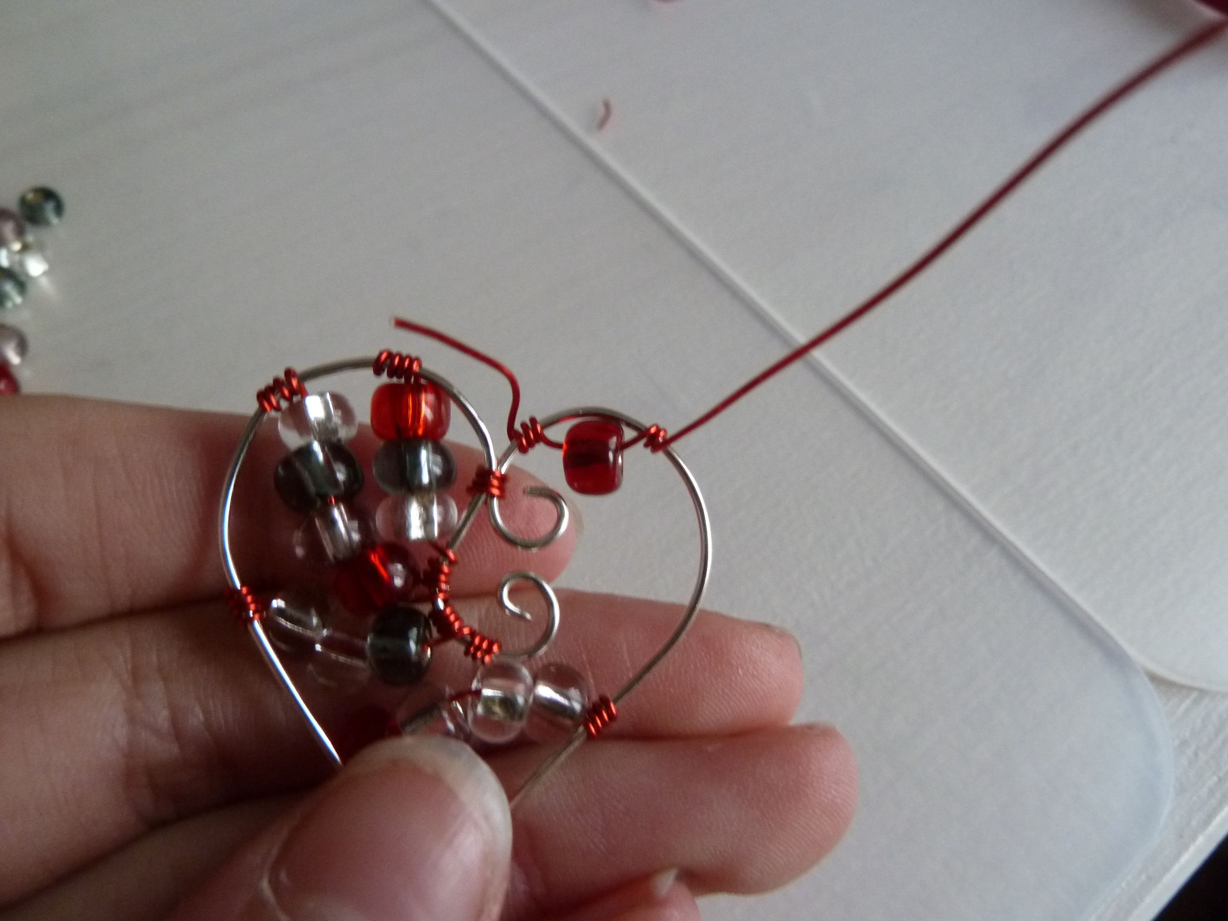 Beaded Heart Pendant : 7 Steps (with Pictures) - Instructables