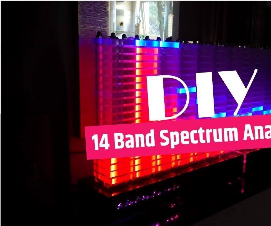 Super Sized Acryllic Spectrum Analyzer : 7 Steps (with Pictures ...