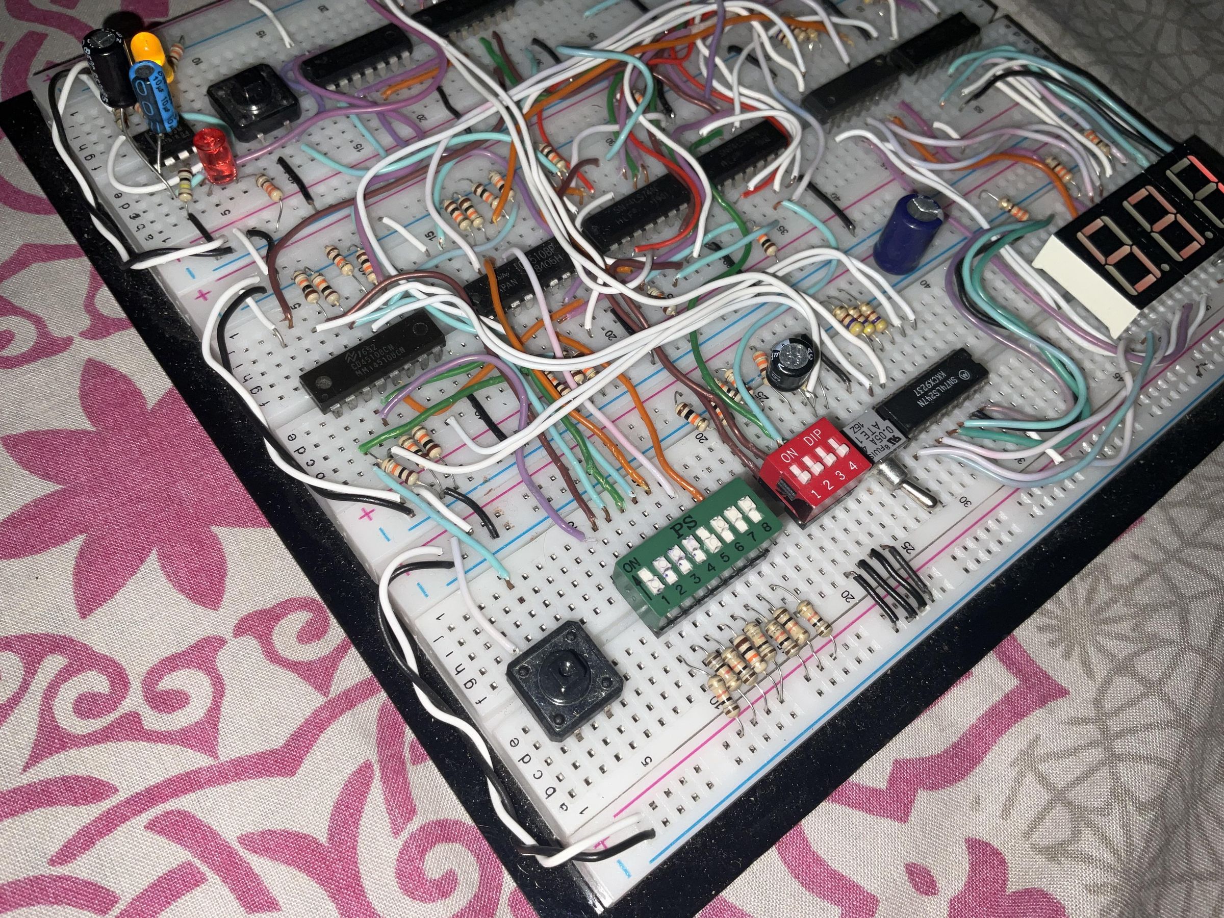 3-Digit Odd Counter Using D-FLip Flops IC's, Digital Logic Design Project : 5 Steps - Instructables