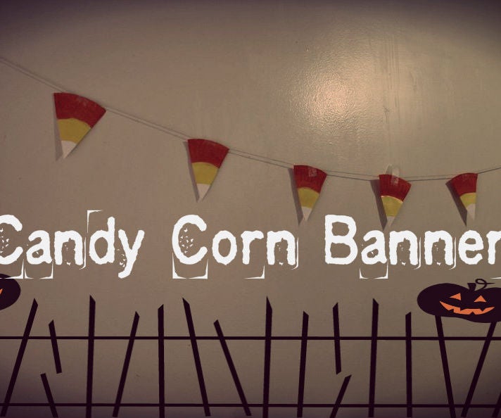 Candy Corn Banner : 9 Steps - Instructables