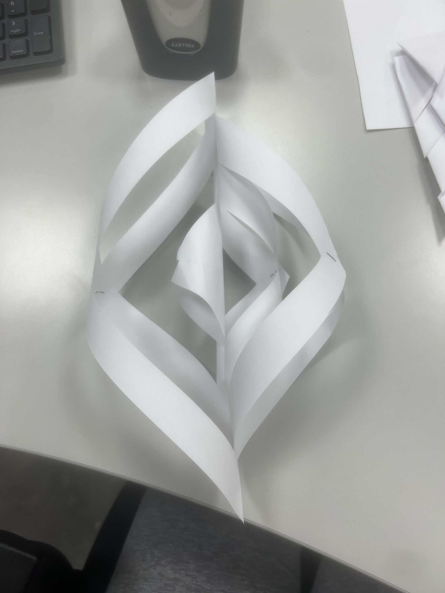 Large Paper Snowflake : 8 Steps - Instructables