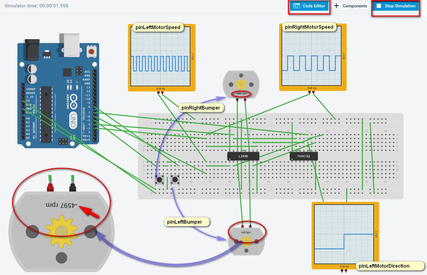 Floor Vacuum Cleaner Robot - Controlled by Arduino With Motor Shield ...