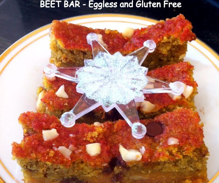 Beet Bar - Eggless and Gluten Free - Instructables