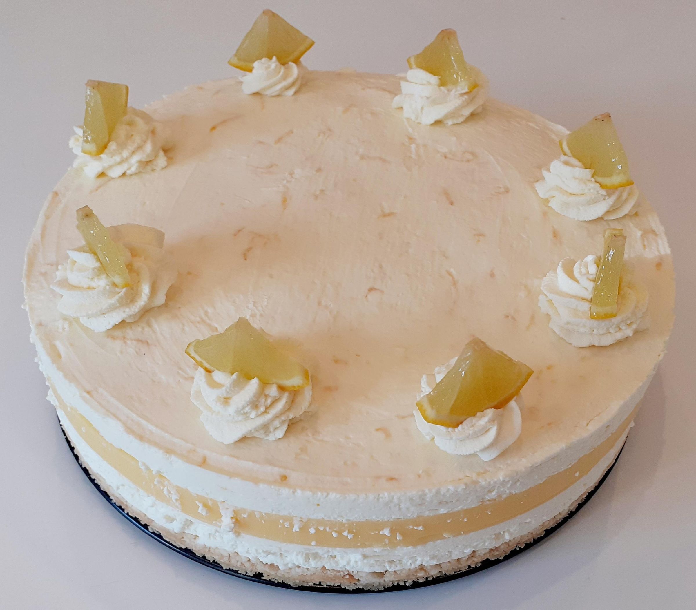 Triple Decker No Bake Lemon Cheesecake : 6 Steps (with Pictures ...