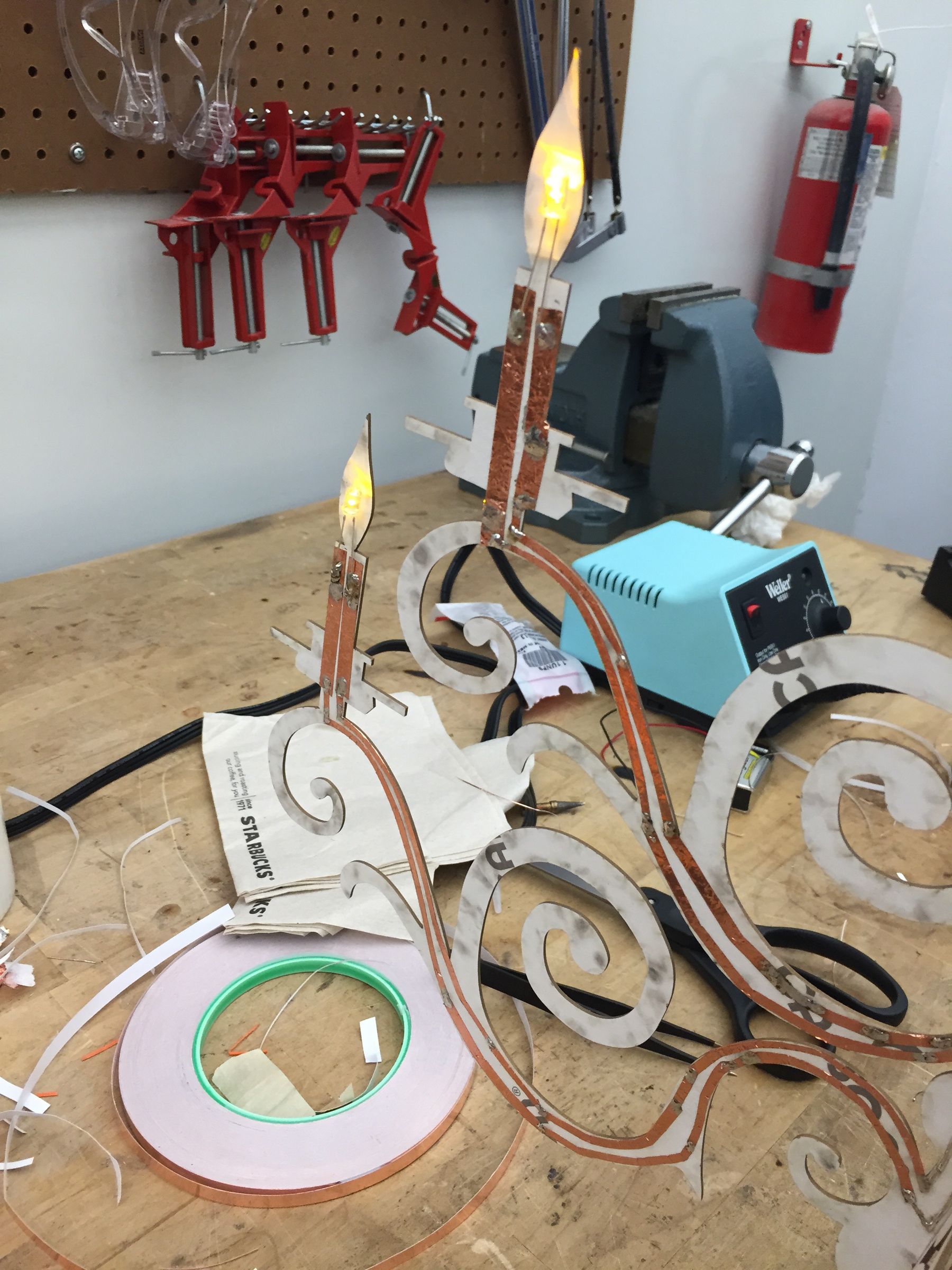 LED Paper Chandelier : 8 Steps (with Pictures) - Instructables