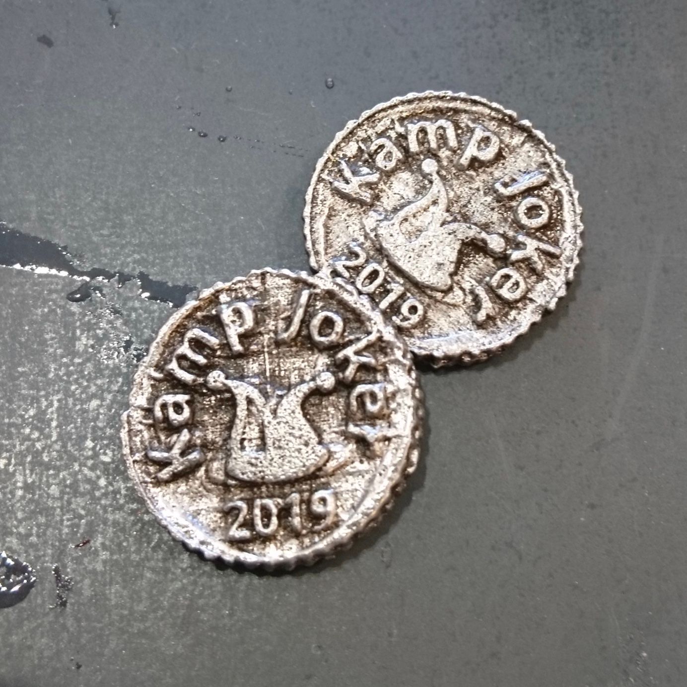 Pewter Coins Casted in Cotton Putty Sand : 9 Steps (with Pictures ...