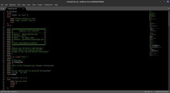 Install/Setup Bash Script for Raspbian Jessie Lite (Only Linux) : 3 ... Install/Setup Bash Script for Raspbian Jessie Lite (Only Linux) : 3 ...
