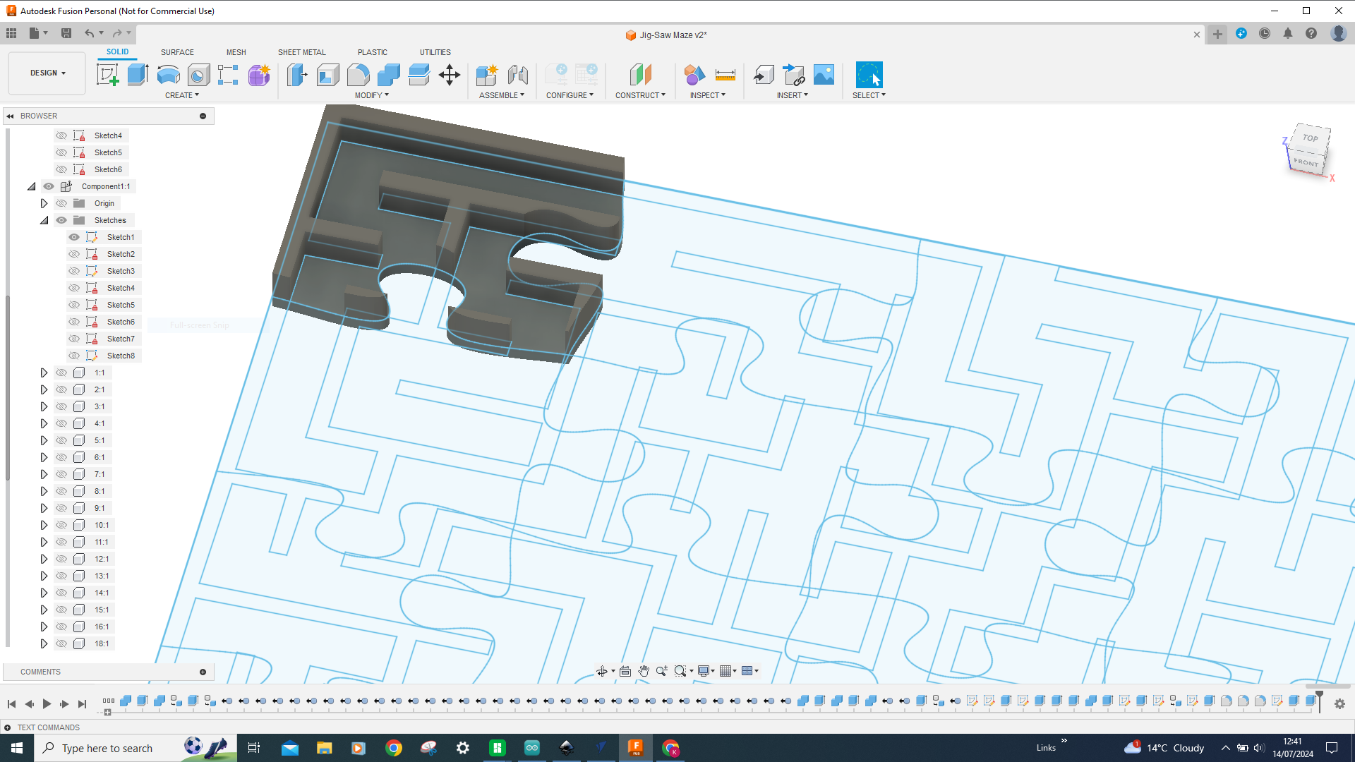 Jig-Saw Maze Multi Puzzle 3D Print : 5 Steps (with Pictures ...