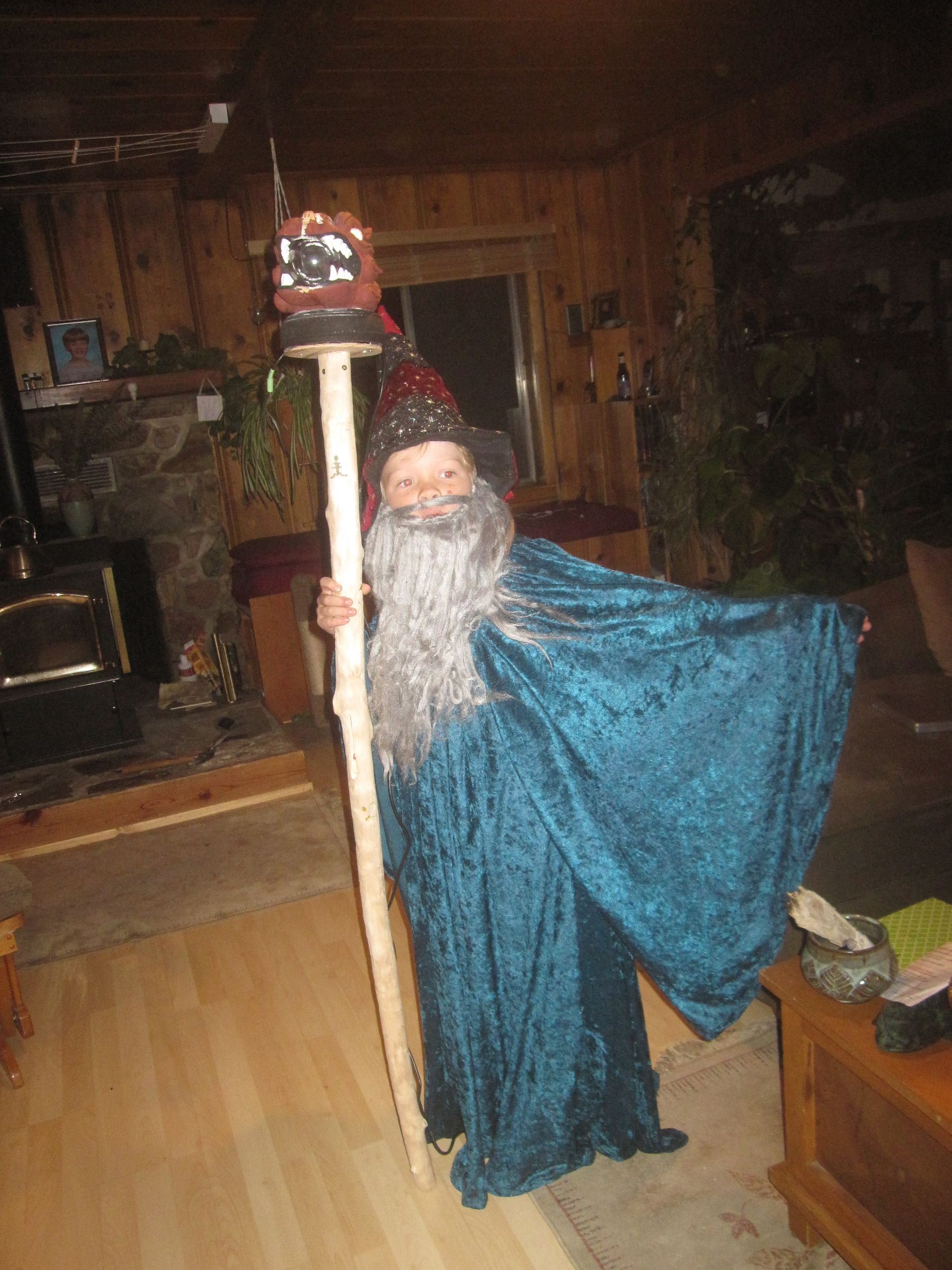 Magical Dragon Head Wizard Staff : 7 Steps (with Pictures) - Instructables