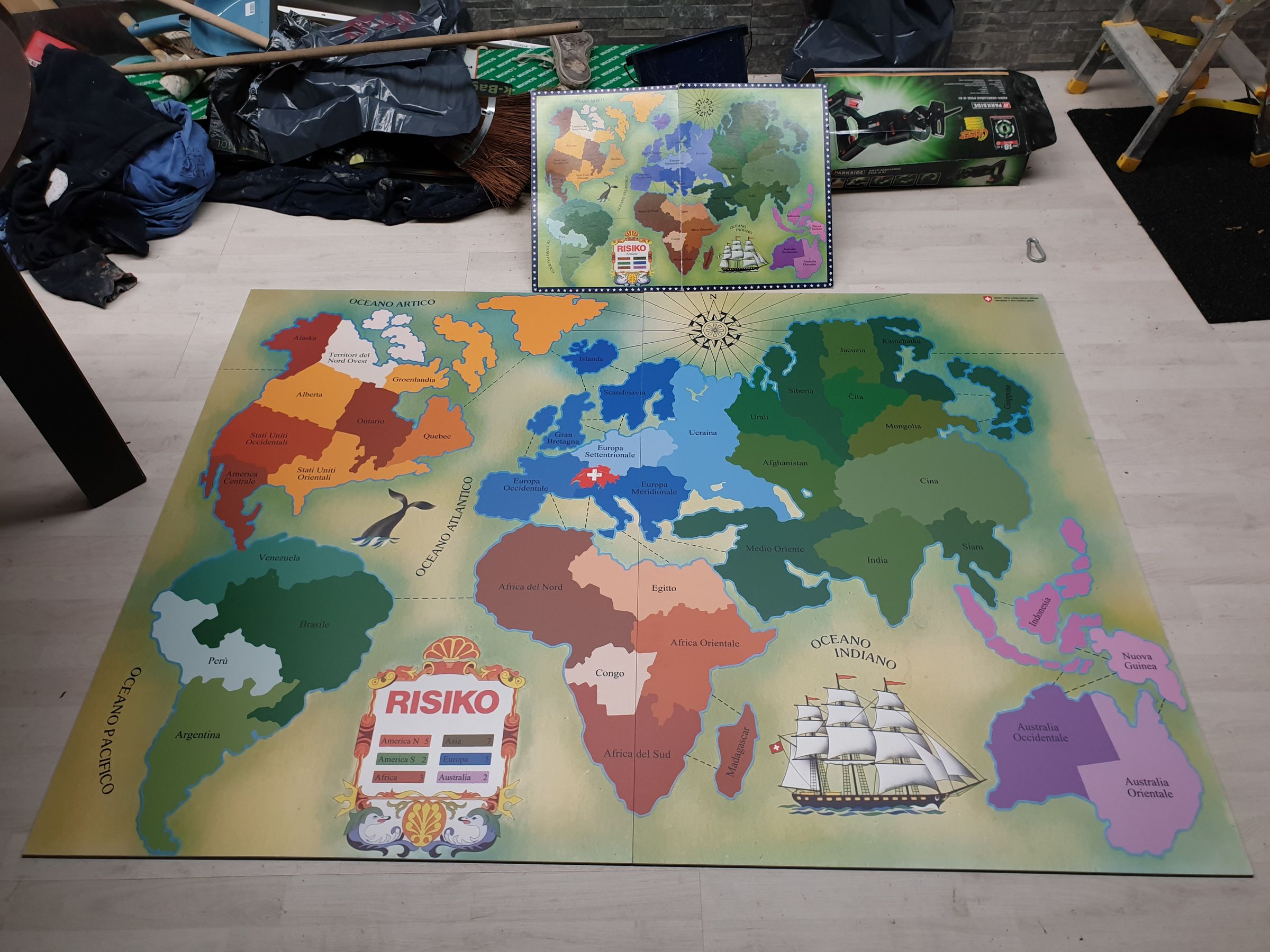 Original Risk Board Game